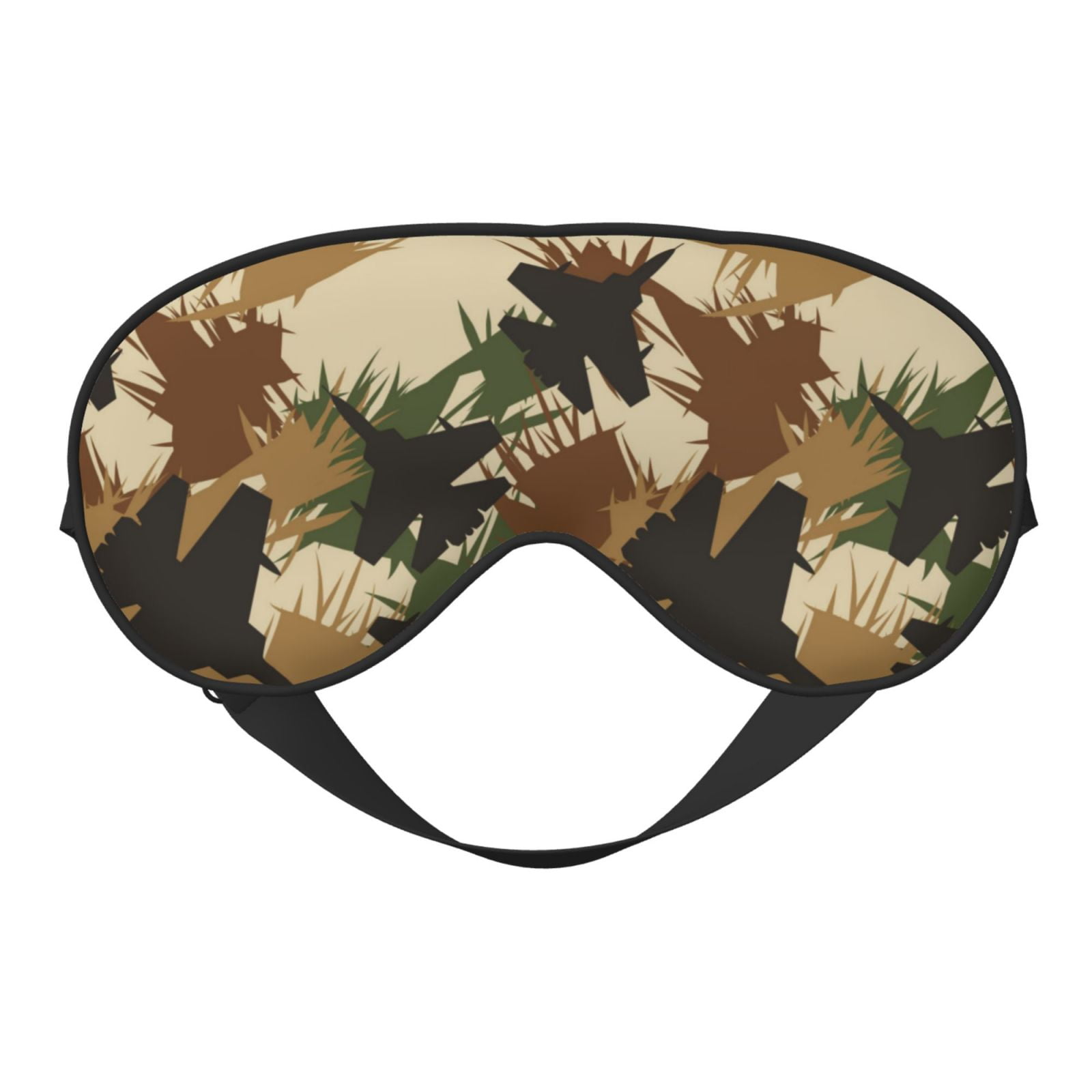 Sleep Mask - Aircraft Camouflage Light Blocking Eye Mask for sleep with ...