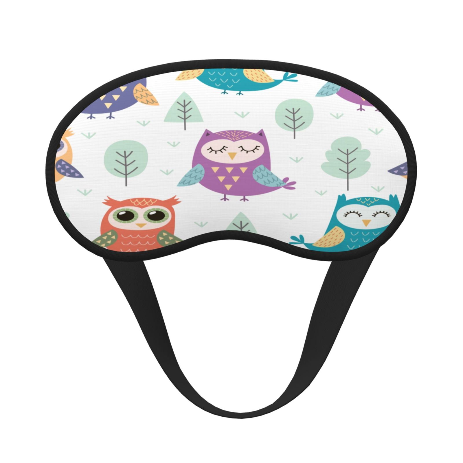 Sleep Mask Blackout Eye Masks With Elastic Band For Sleeping Soft Comfy ...