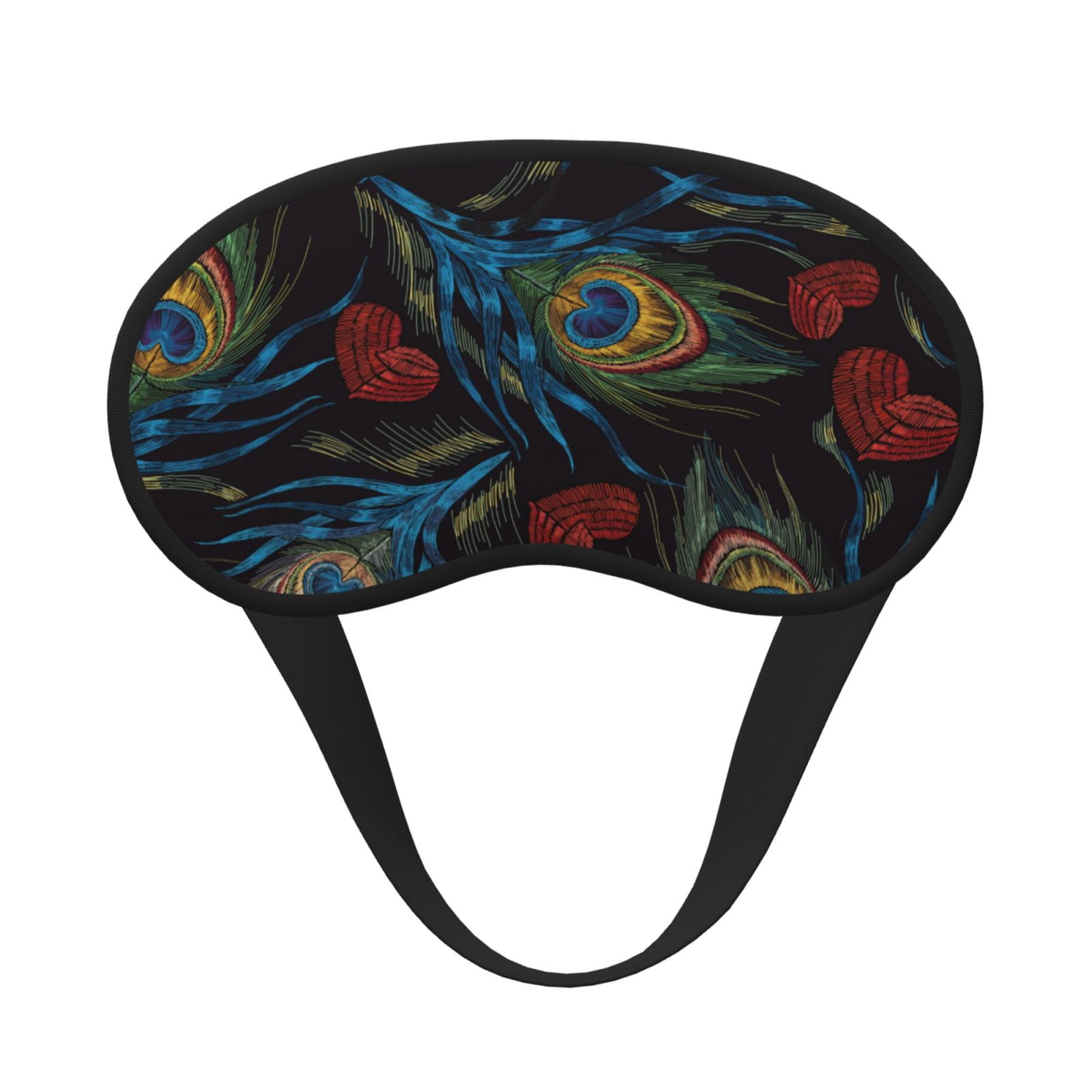 Sleep Mask Blackout Eye Masks With Elastic Band For Sleeping Soft Comfy ...