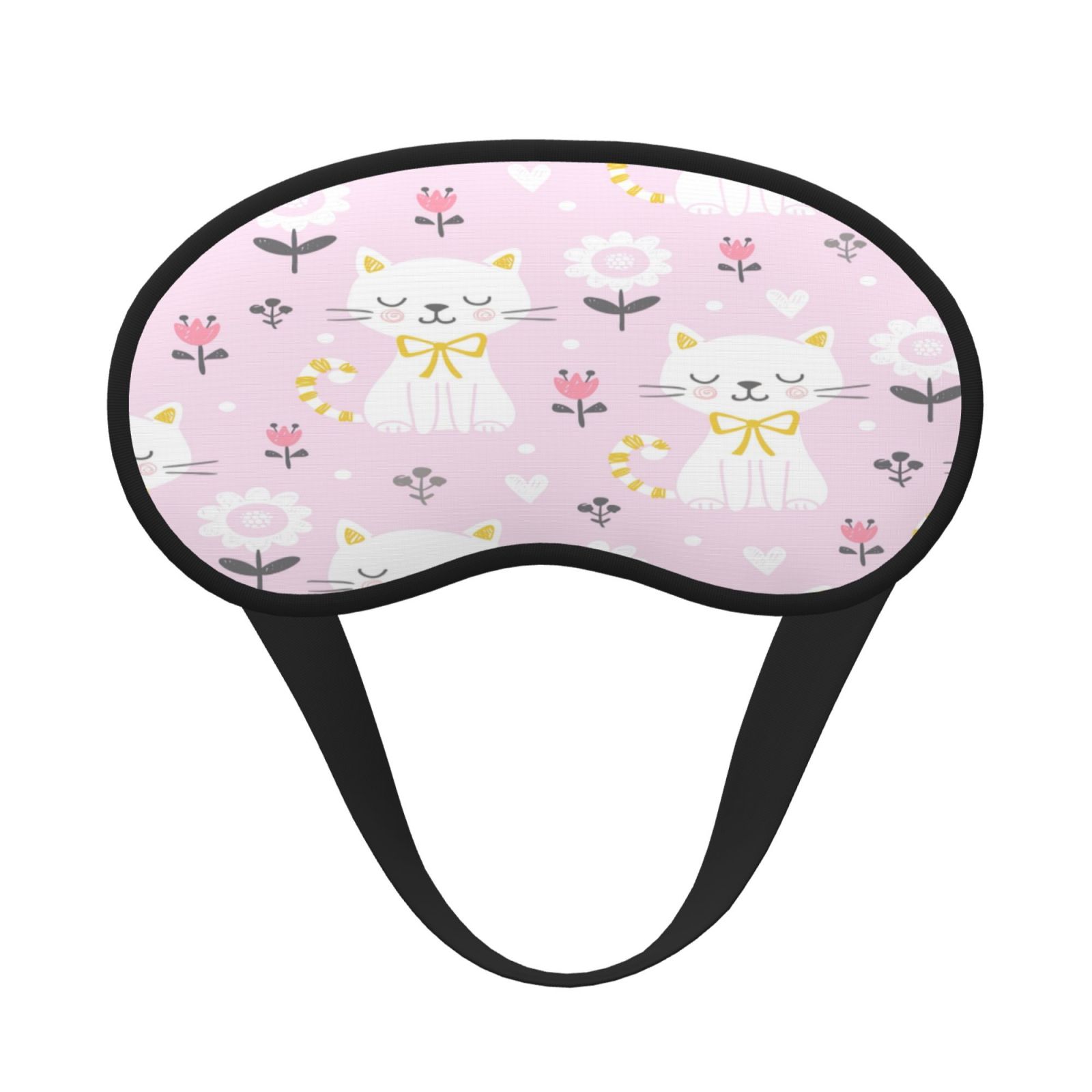 Sleep Mask Blackout Eye Masks With Elastic Band For Sleeping Soft Comfy ...