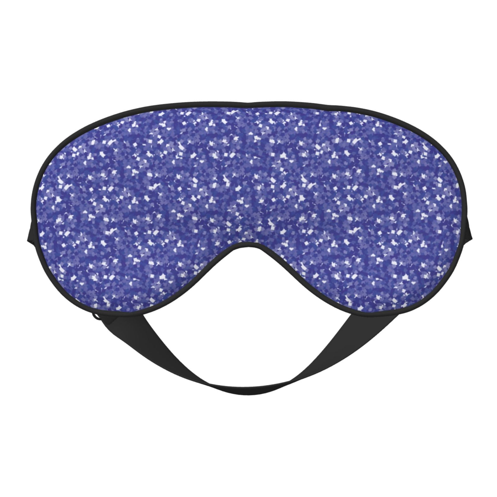 Sleep Mask - Blue Glitter lightning E Light Blocking Eye Mask for sleep ...