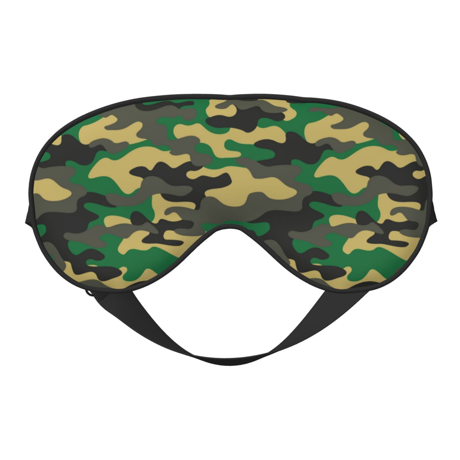 Sleep Mask - Classic Camo Green Light Blocking Eye Mask for sleep with ...