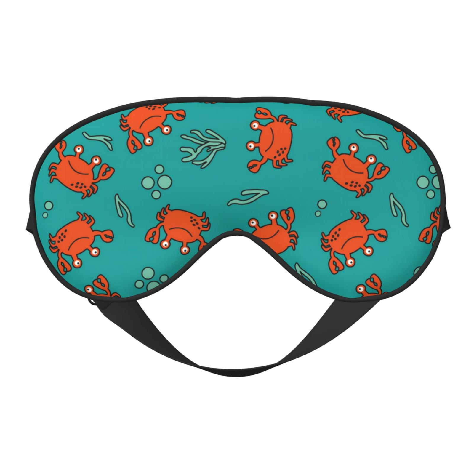 Sleep Mask - Colorful Crab Light Blocking Eye Mask for sleep with ...