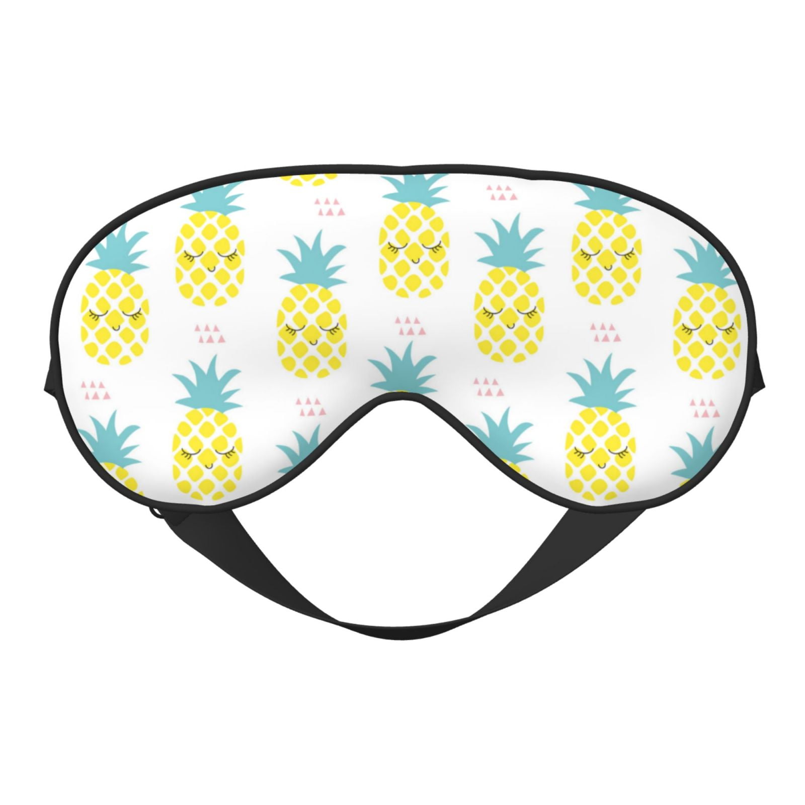 Sleep Mask - Cute Shy Pineapple Light Blocking Eye Mask for sleep with ...