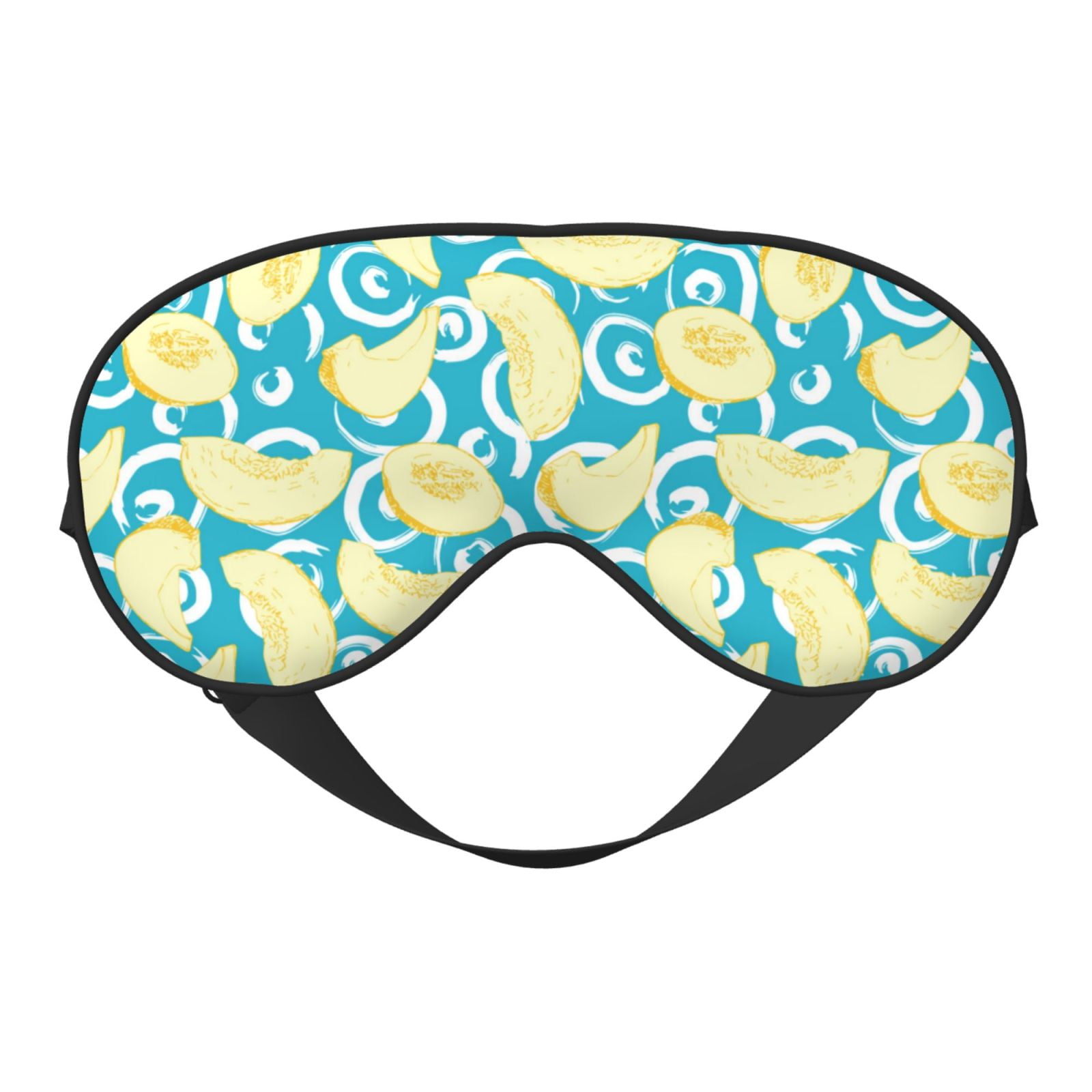 Sleep Mask - Cute Texture Cantaloupe Light Blocking Eye Mask for sleep ...