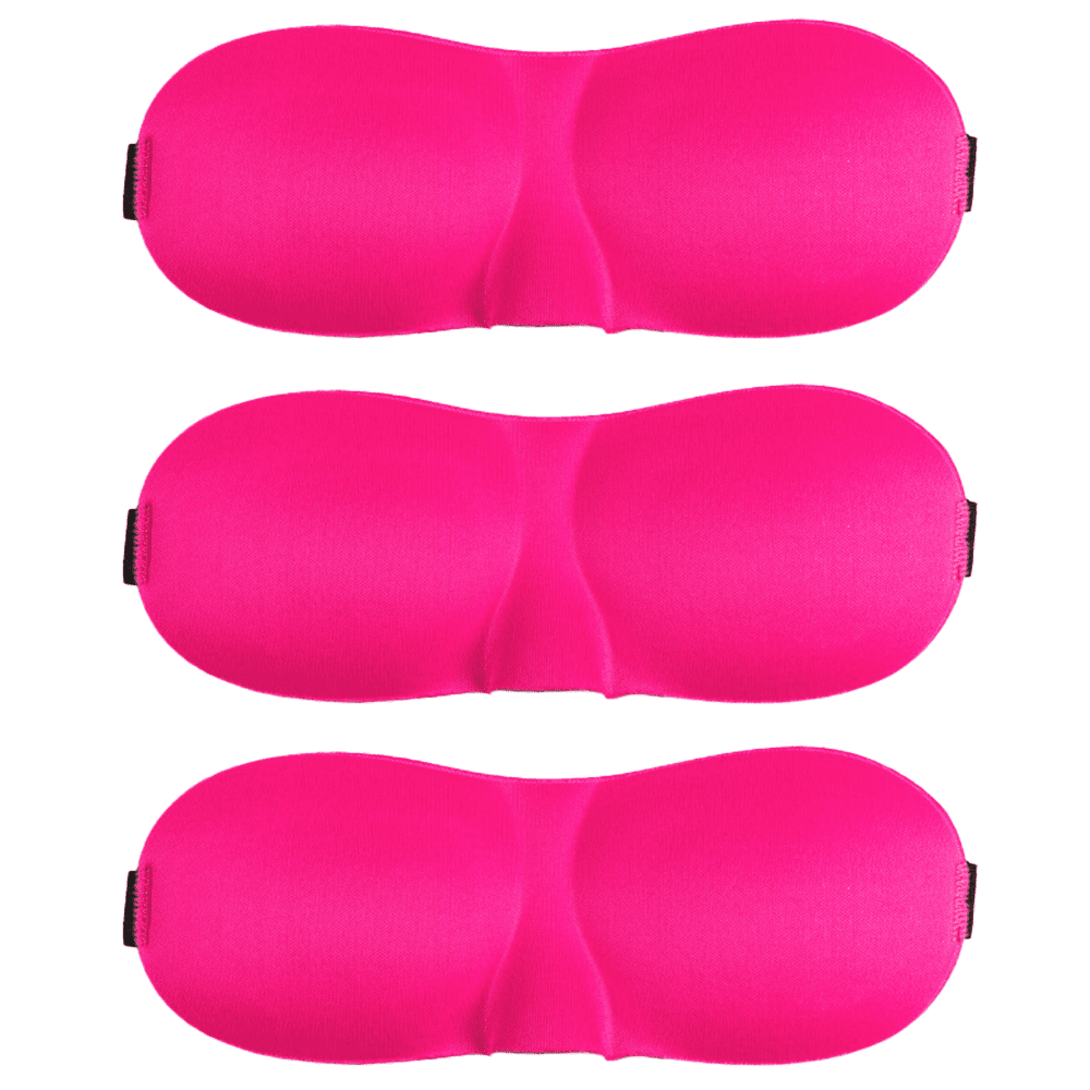 Sleep Mask Pack of 3, Light Blocking 3D Eye Masks for Sleeping ...