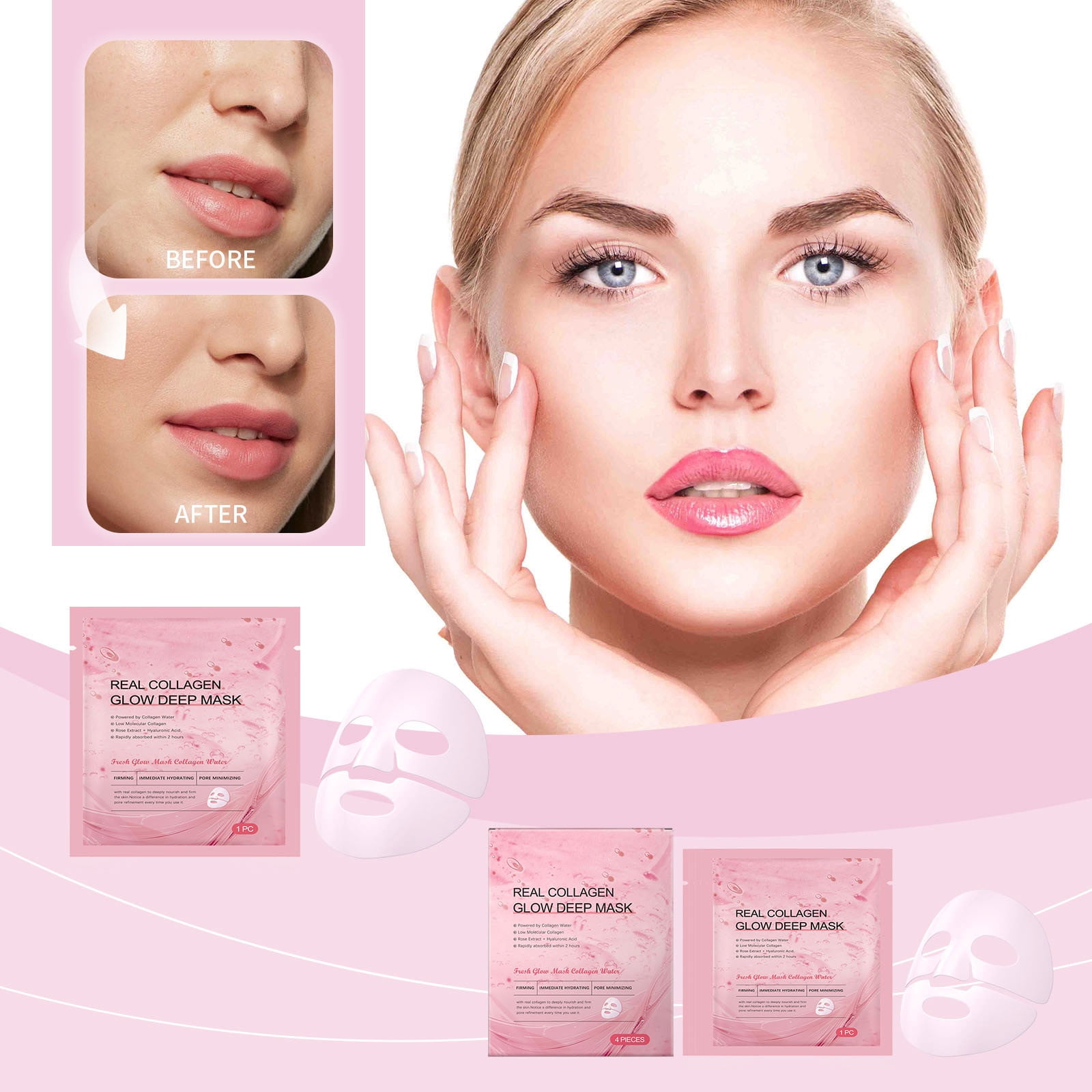 Sleep Mask Peel Off Face Mask,Clearance,Collagenss Mask Wrinkle ...