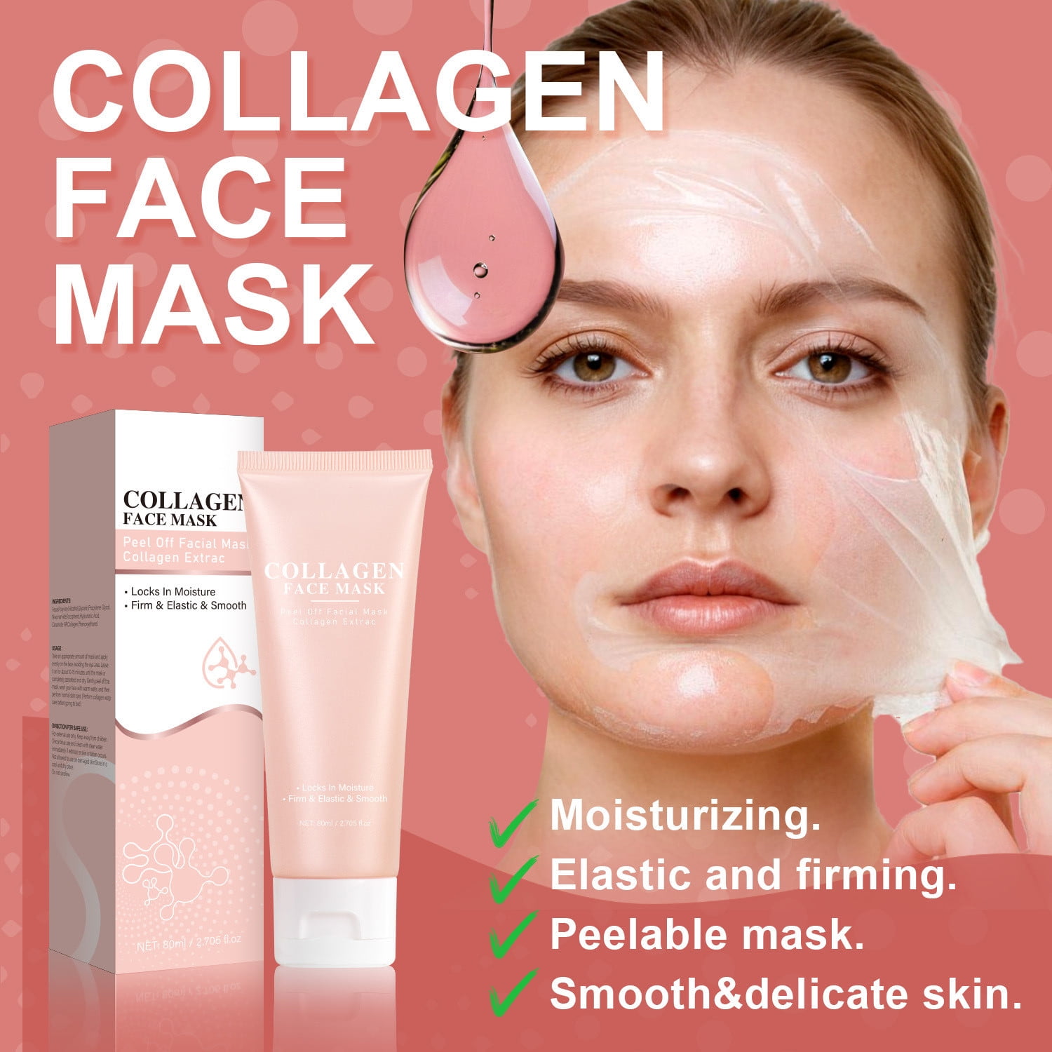 Sleep Mask Peel Off Face Mask,Clearance,Overnight Wrapping Peel Off ...