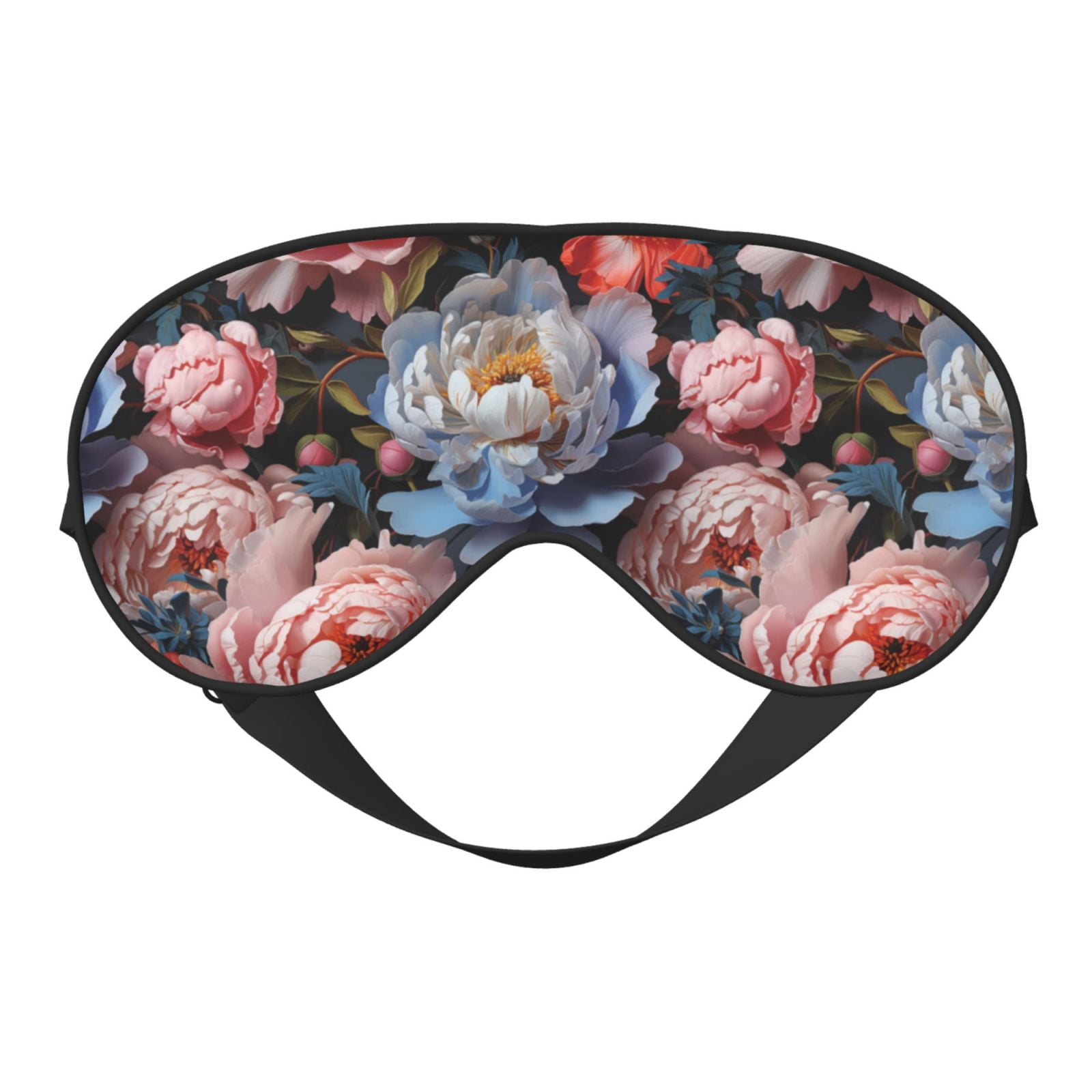 Sleep Mask - Rose Flowers Blue Light Blocking Eye Mask for sleep with ...
