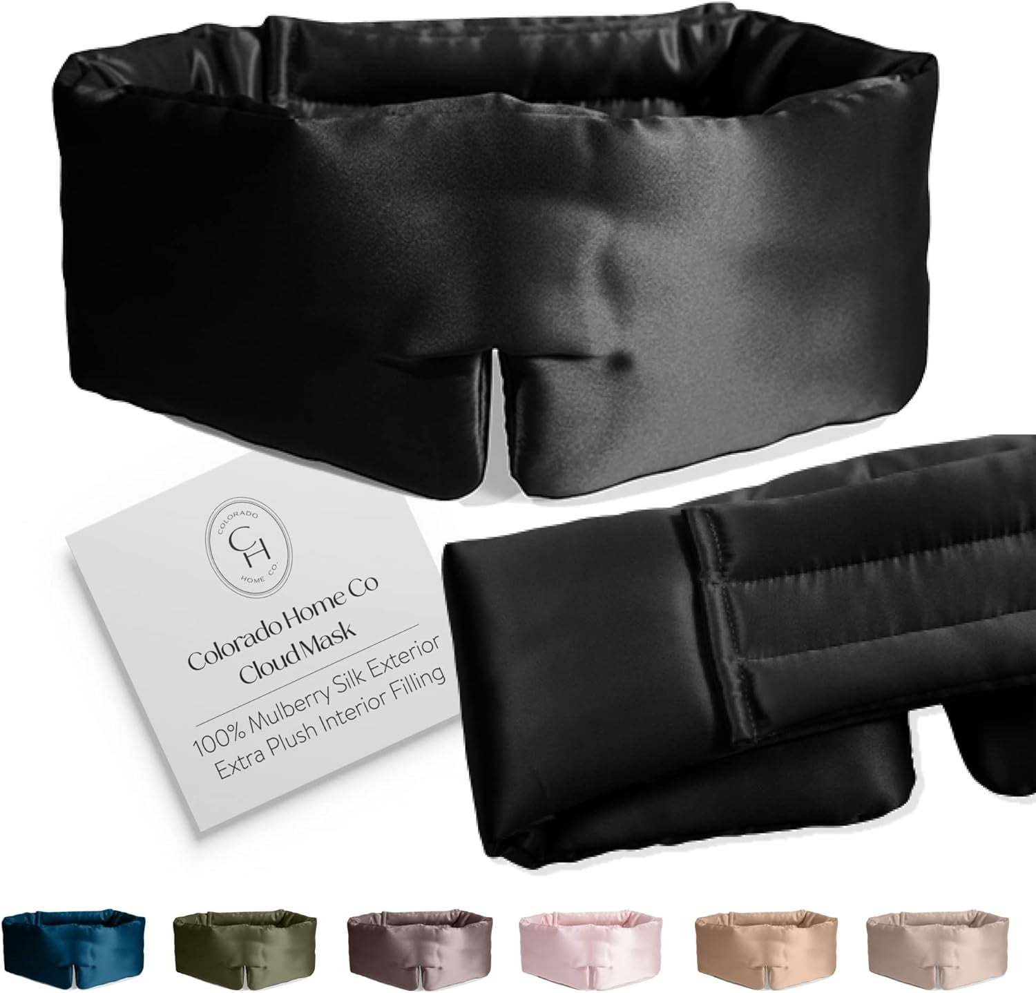 Sleep Mask, Silk Sleep Mask, Blackout Eye Mask For Sleeping Cooling ...