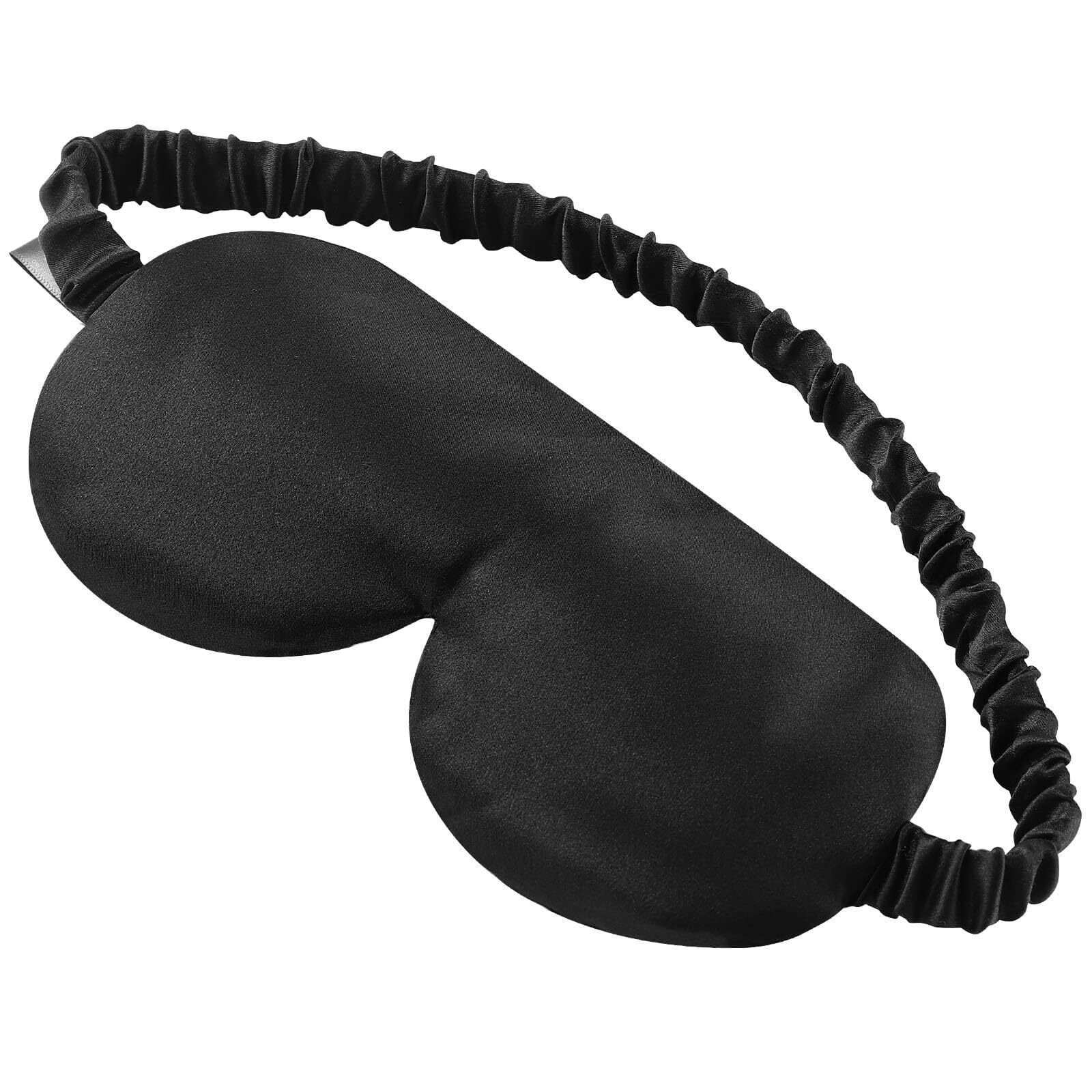 Sleep Mask Silk Cover Eye Contour Built-in No Pressure for Sleeping ...
