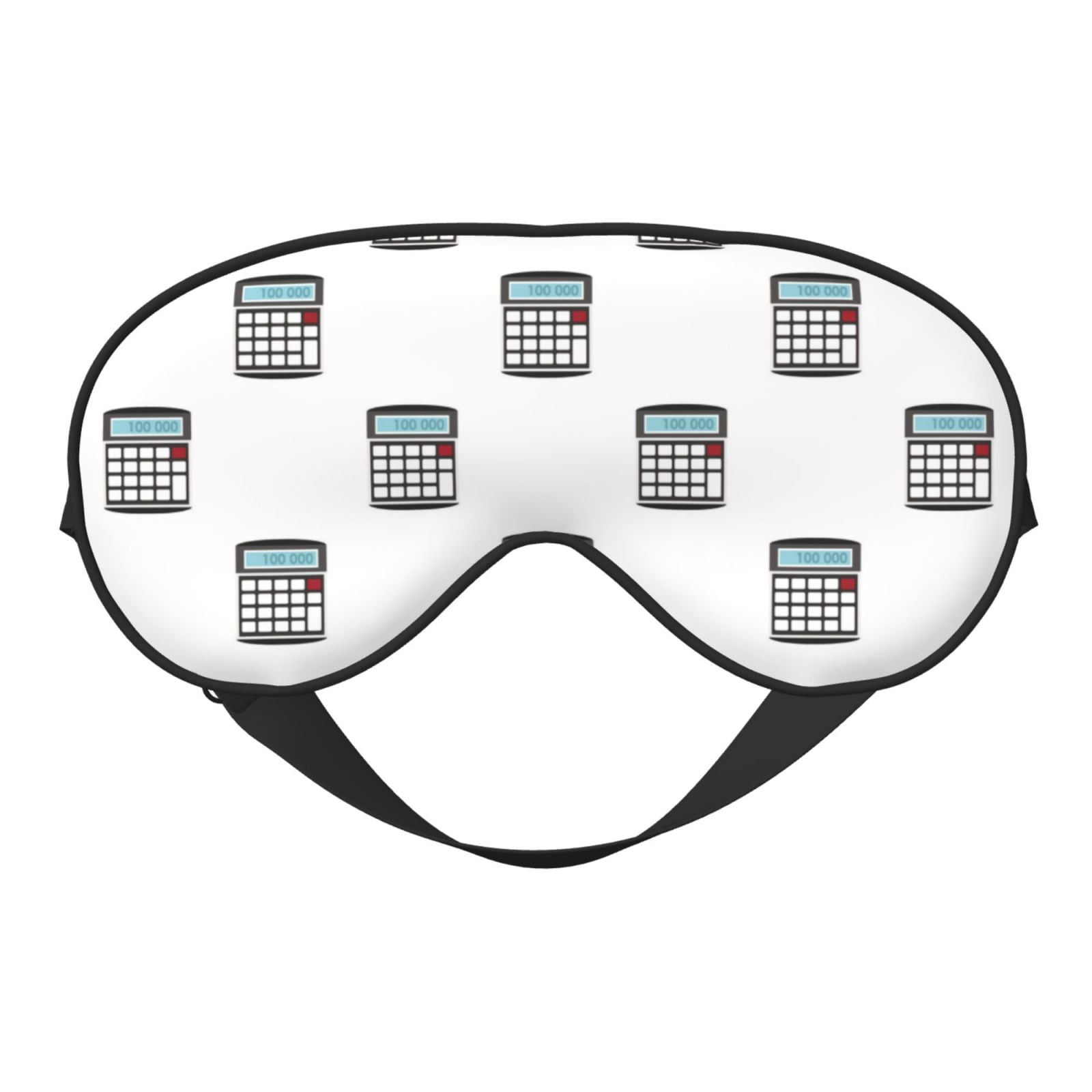 Sleep Mask - calculator Print Light Blocking Eye Mask for sleep with ...
