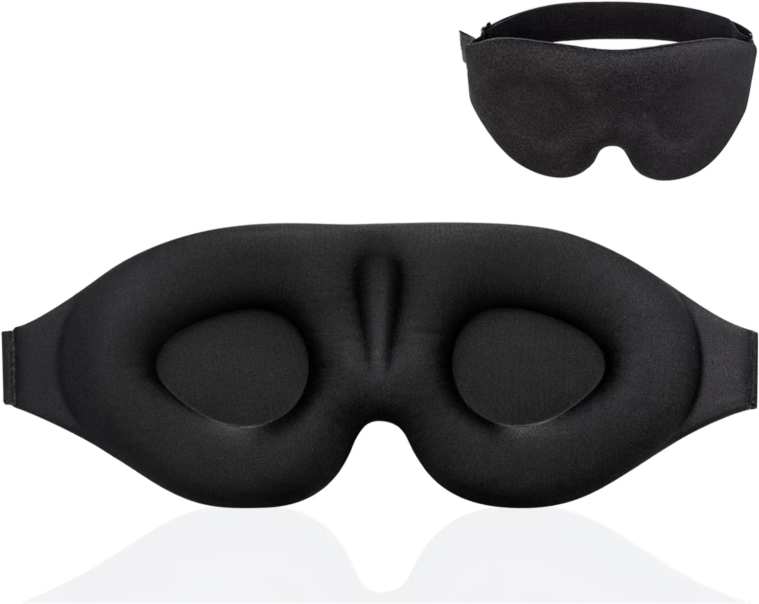 Sleep Mask for Men Women, 100% Light Blocking 3D Eye Mask of Night ...