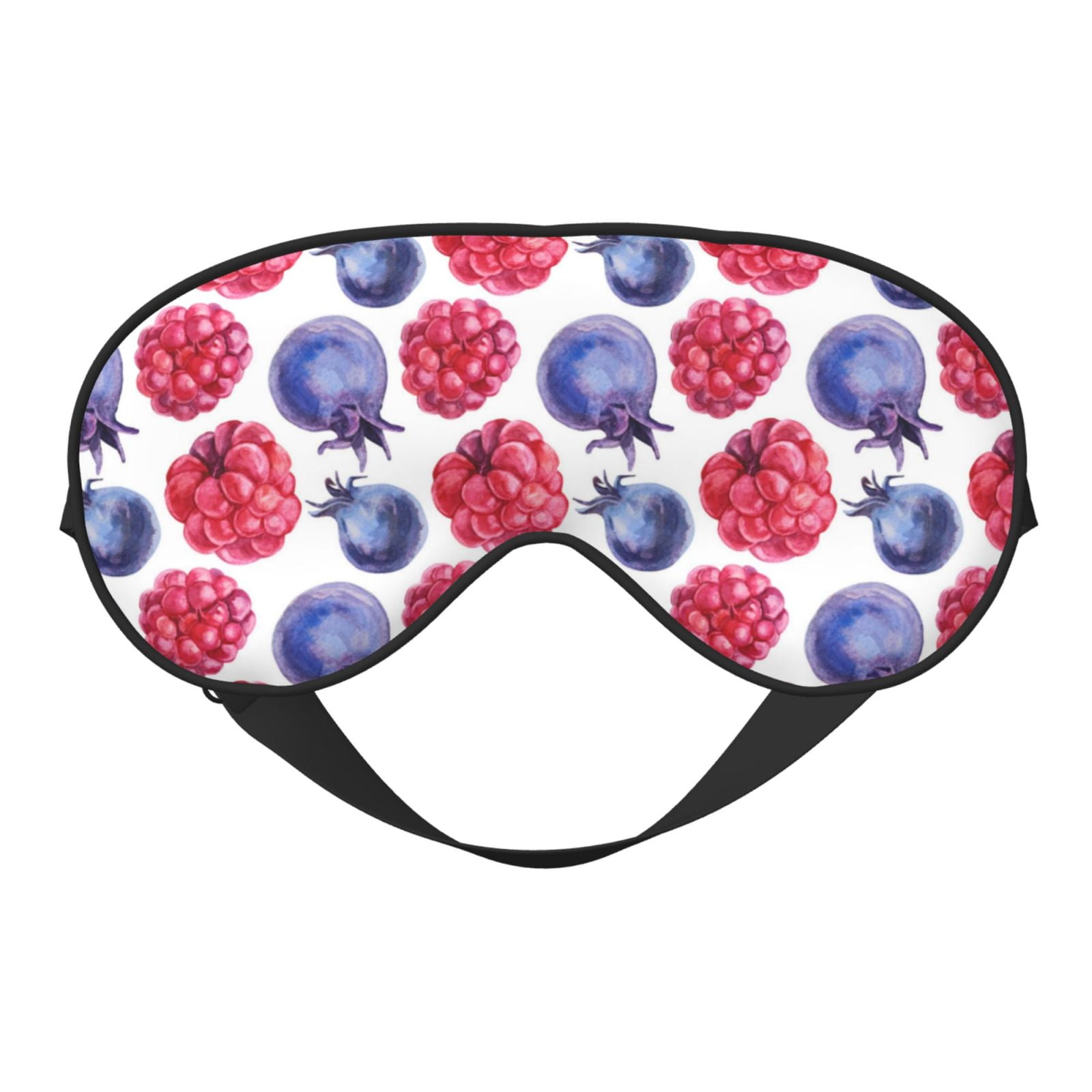 Sleep Mask - red blue berry Light Blocking Eye Mask for sleep with ...