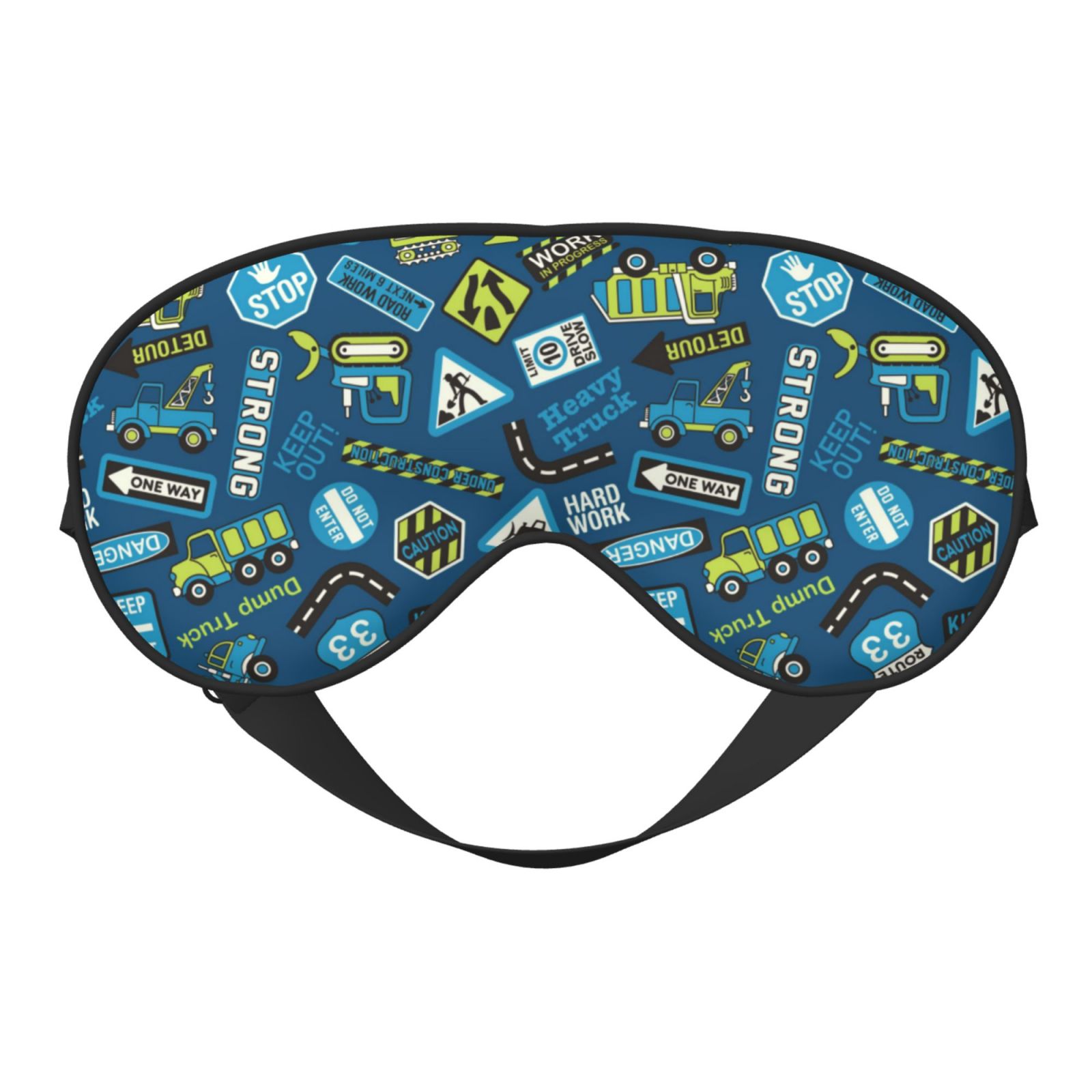 Sleep Masks for Women Men, Heavy Equipment Machinery Blackout Eye Masks ...