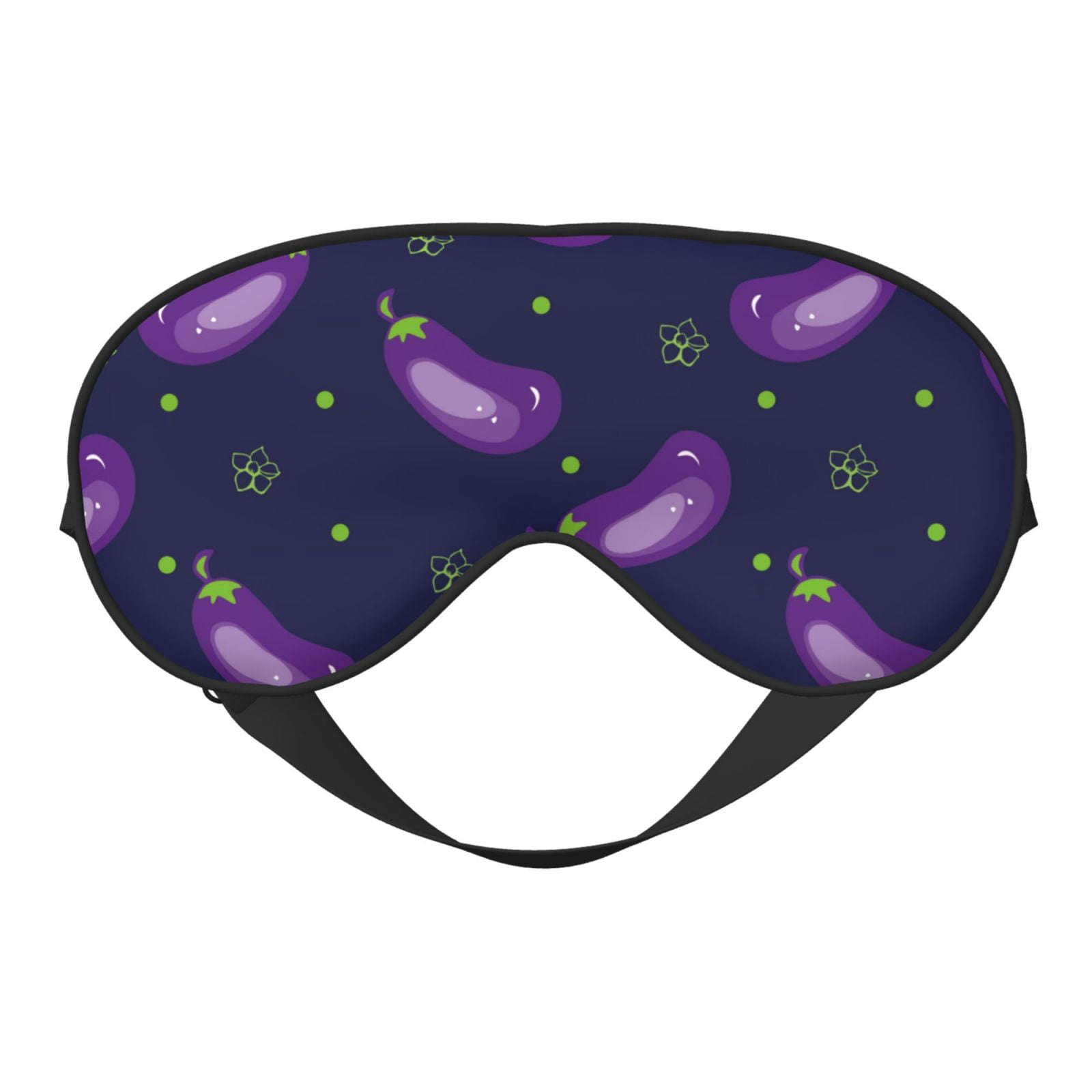 Sleep Masks for Women and Men, Eggplant Double-Sided Eye Masks for ...