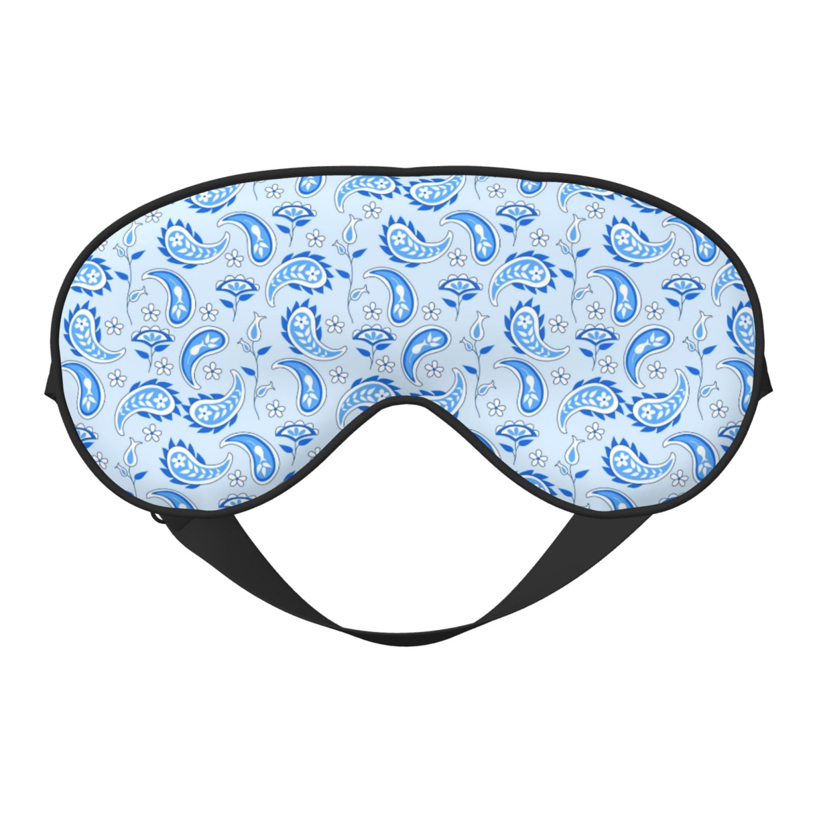 Sleep Masks for Women and Men, Winter Paisley Pattern Double-Sided Eye ...