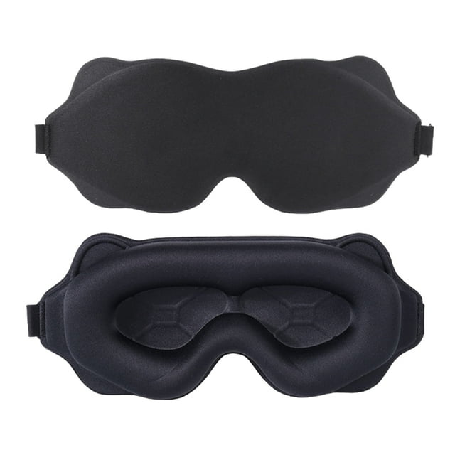 2 Pack Sleep Master Deep Rest Sleep Mask - Luxury Eye Mask for Sleep ...
