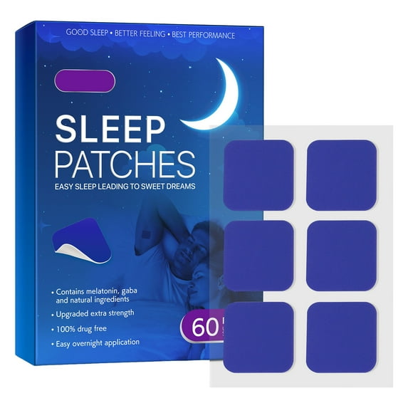 Sleep Patches, 60 Patches Upgraded Deep Sleep Patches for Adults Extra ...