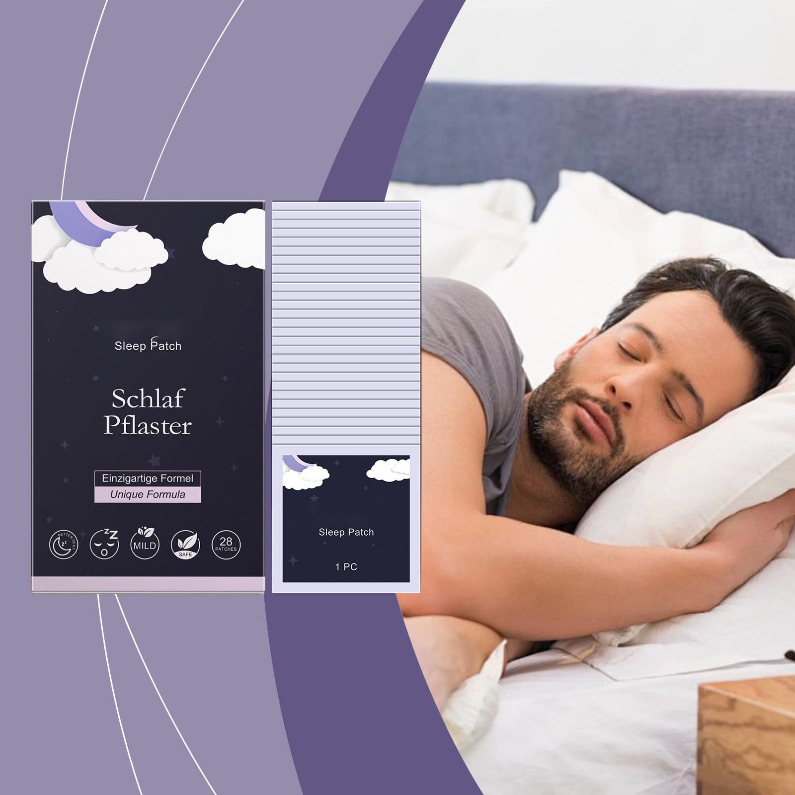 Sleep Patches for Adults Extra Strength | Easy-to-Apply Sleep Patch ...