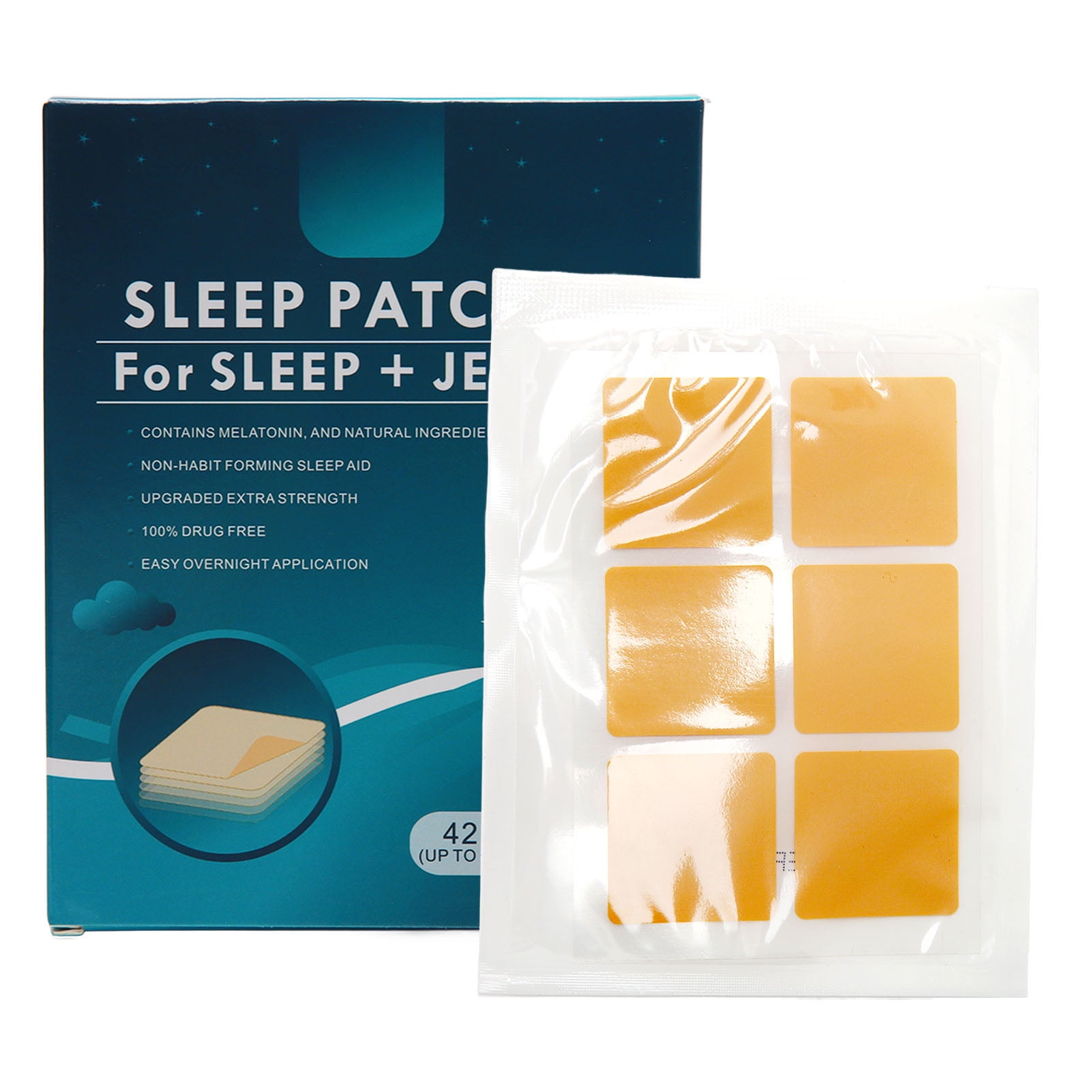 Sleep Patches for Adults, 42pcs Promote Sleep Patches Acupoint Apply ...