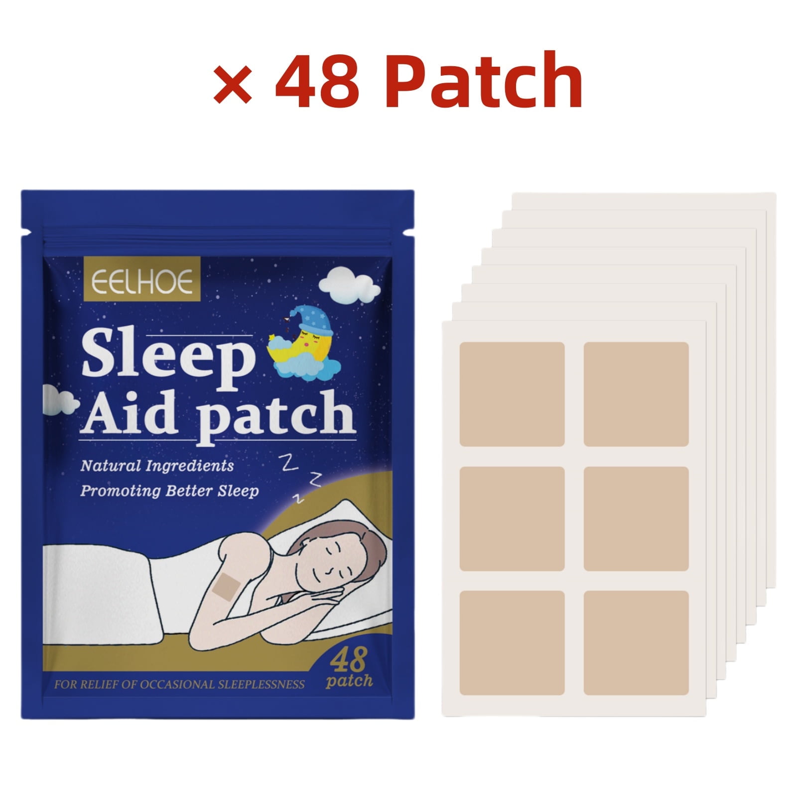Sleep Patches for Adults Extra Strength | Easy-to-Apply Sleep Patch ...