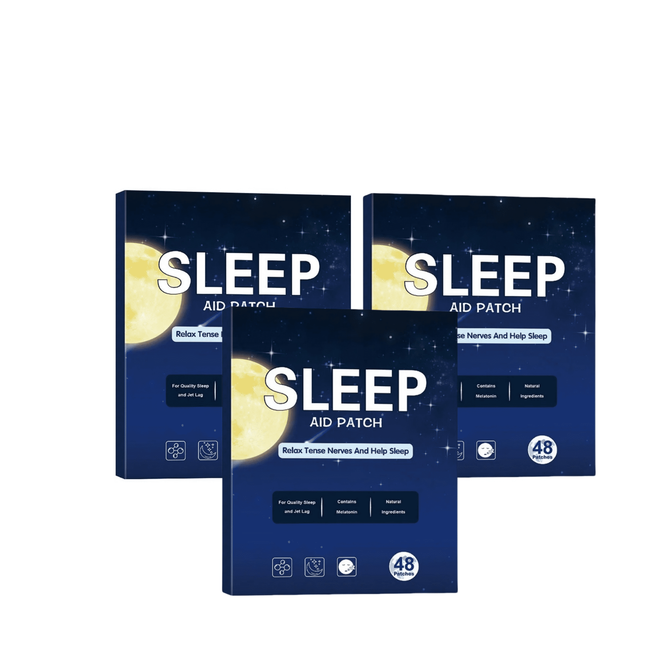Sleep Patches for Adults – Melatonin & Herbal Blend, Transdermal Deep ...