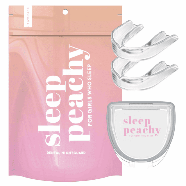 Sleep Peachy Nighttime Mouth Guard - Prevent Teeth Grinding, Clenching ...