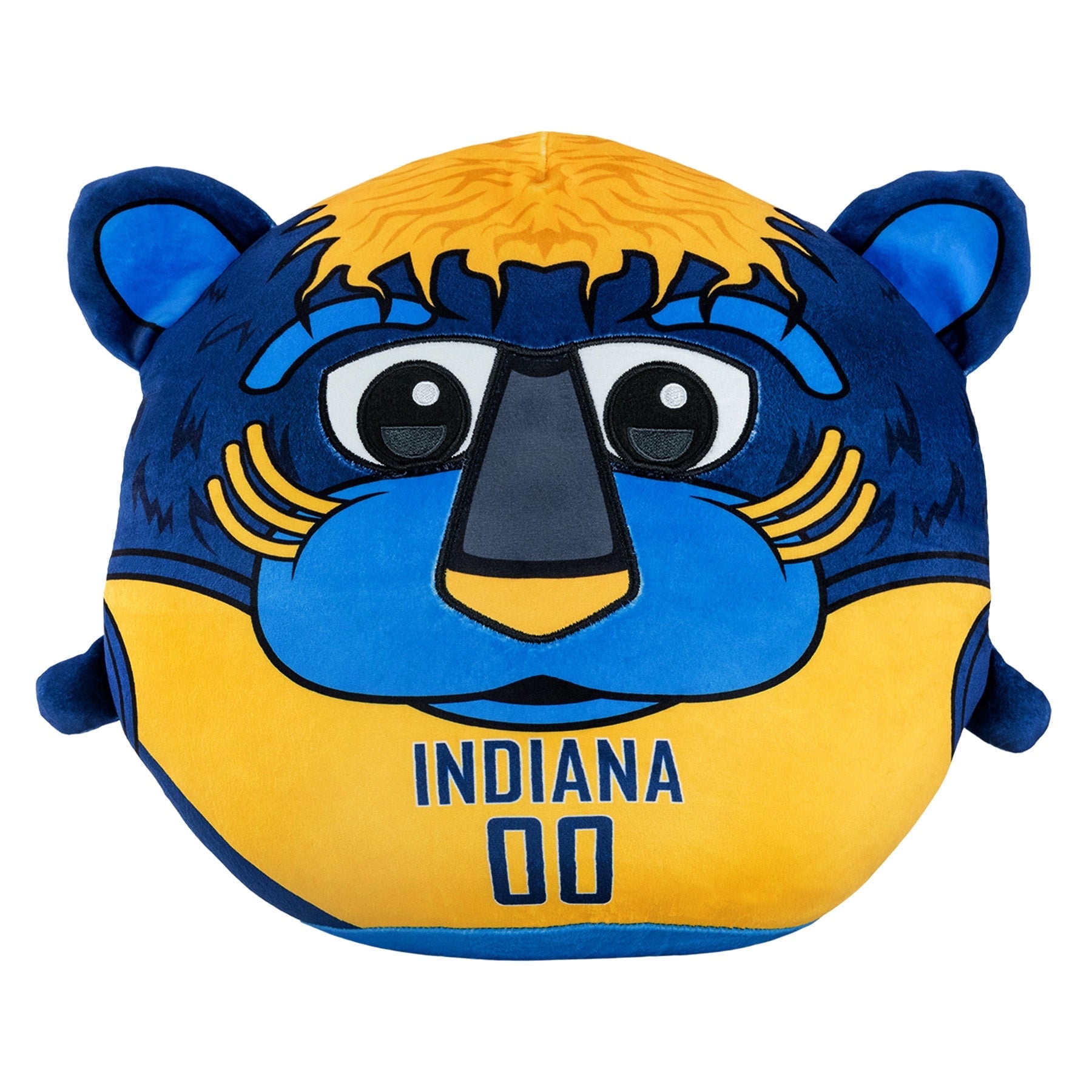 Sleep Squad Indiana Pacers Boomer 12" Mascot Kiri Cloud Pillow Plushie ...