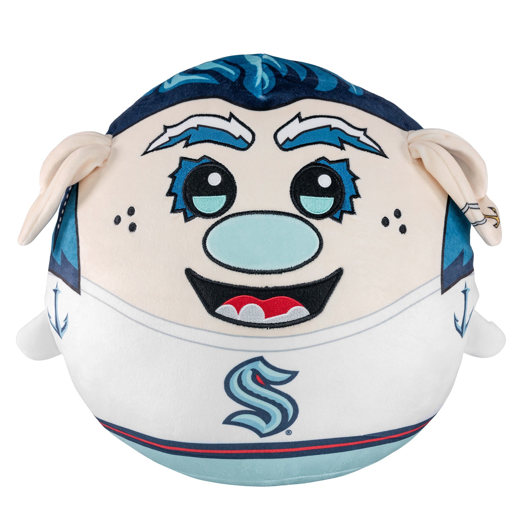 Sleep Squad Seattle Kraken Buoy 12" Mascot Kiri Cloud Pillow Plushie ...
