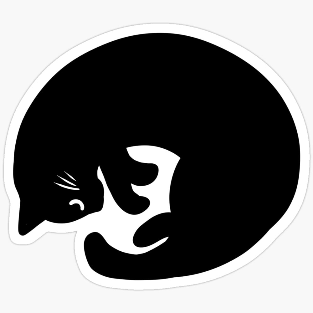 Sleep Sticker Phone Decal Water Bottle Stickers Car Decals, Laptop ...