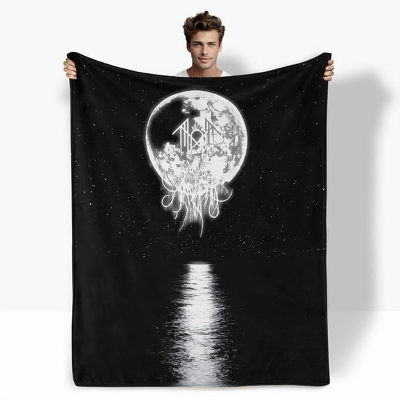 Sleep Token Flannel Print Blanket, Soft Warm Throw for Adults, Cozy Air ...