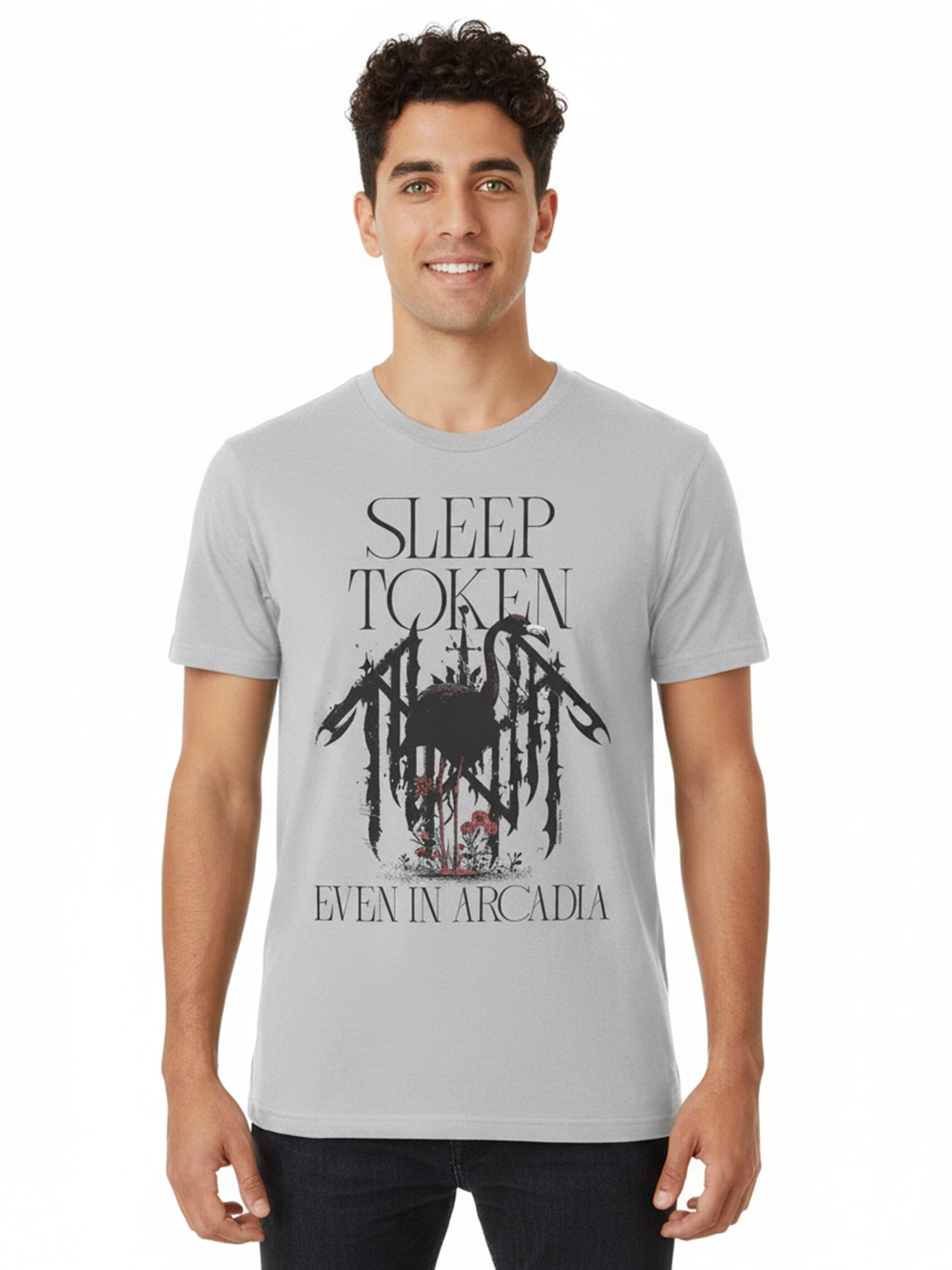 Sleep Token Men’s Graphic Short Sleeve Tee, Maize Print, Sizes S–3XL ...