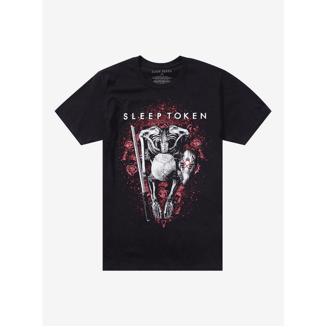 Sleep Token Skeleton Mask Tshirt