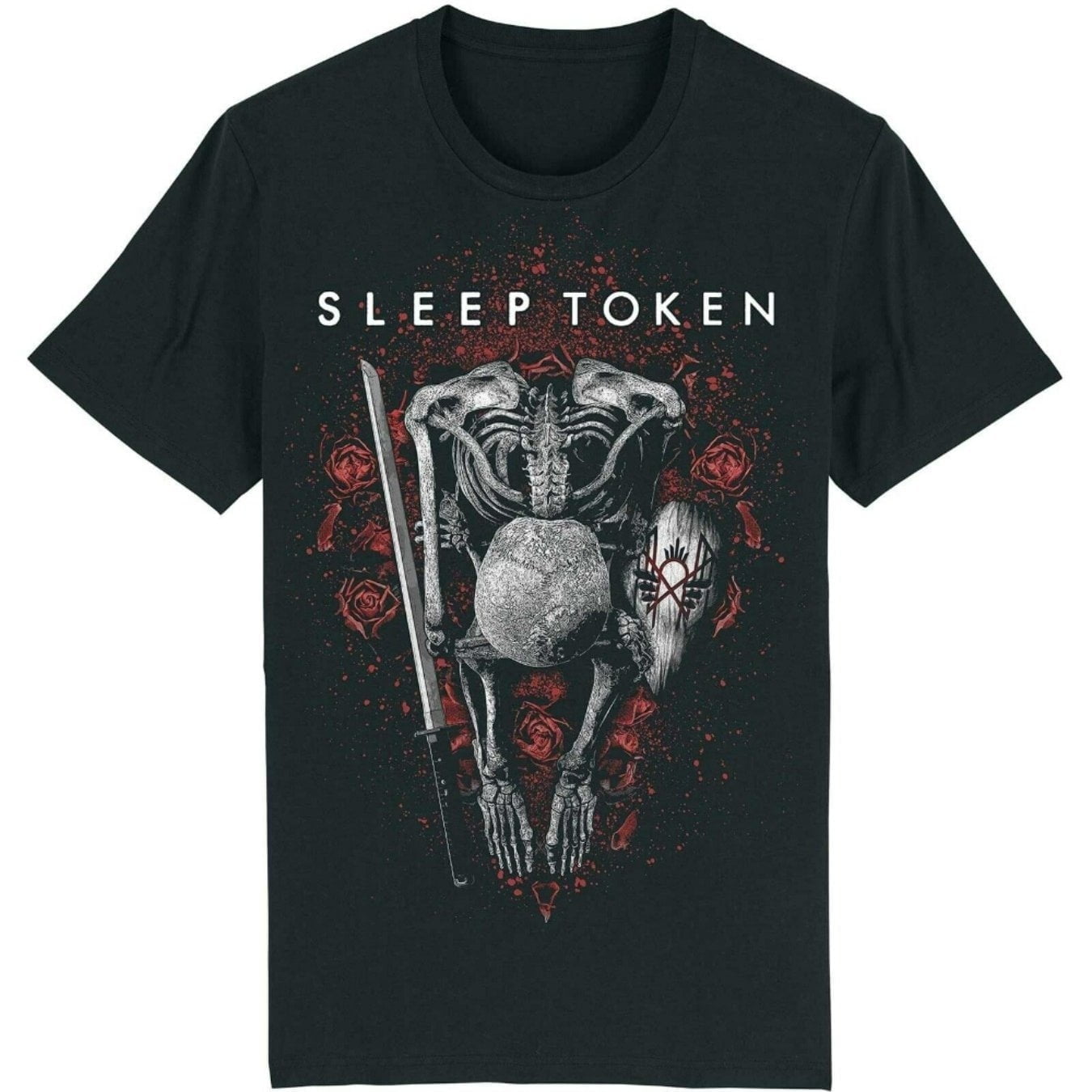Sleep Token The Love You Want Skeleton Shirt Official Band T-shirt ...