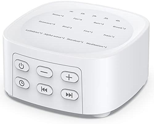 Sleep White Noise Sound Machines with 25 Soothing Sounds 36 Volume ...