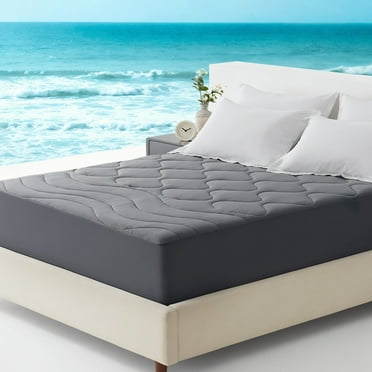 California Design Den Plush Full Size 3-Zone Quilted Cooling Mattress ...