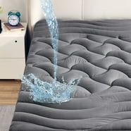 California Design Den Plush Full Size 3-Zone Quilted Cooling Mattress ...