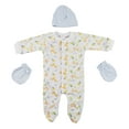 Sleep-n-Play, Cap and Mittens - 3 Pc Set - Walmart.com