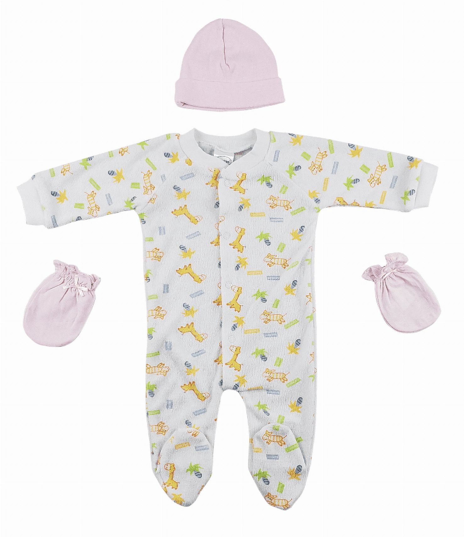 Sleep-n-Play, Cap and Mittens - 3 Pc Set - Walmart Business Supplies