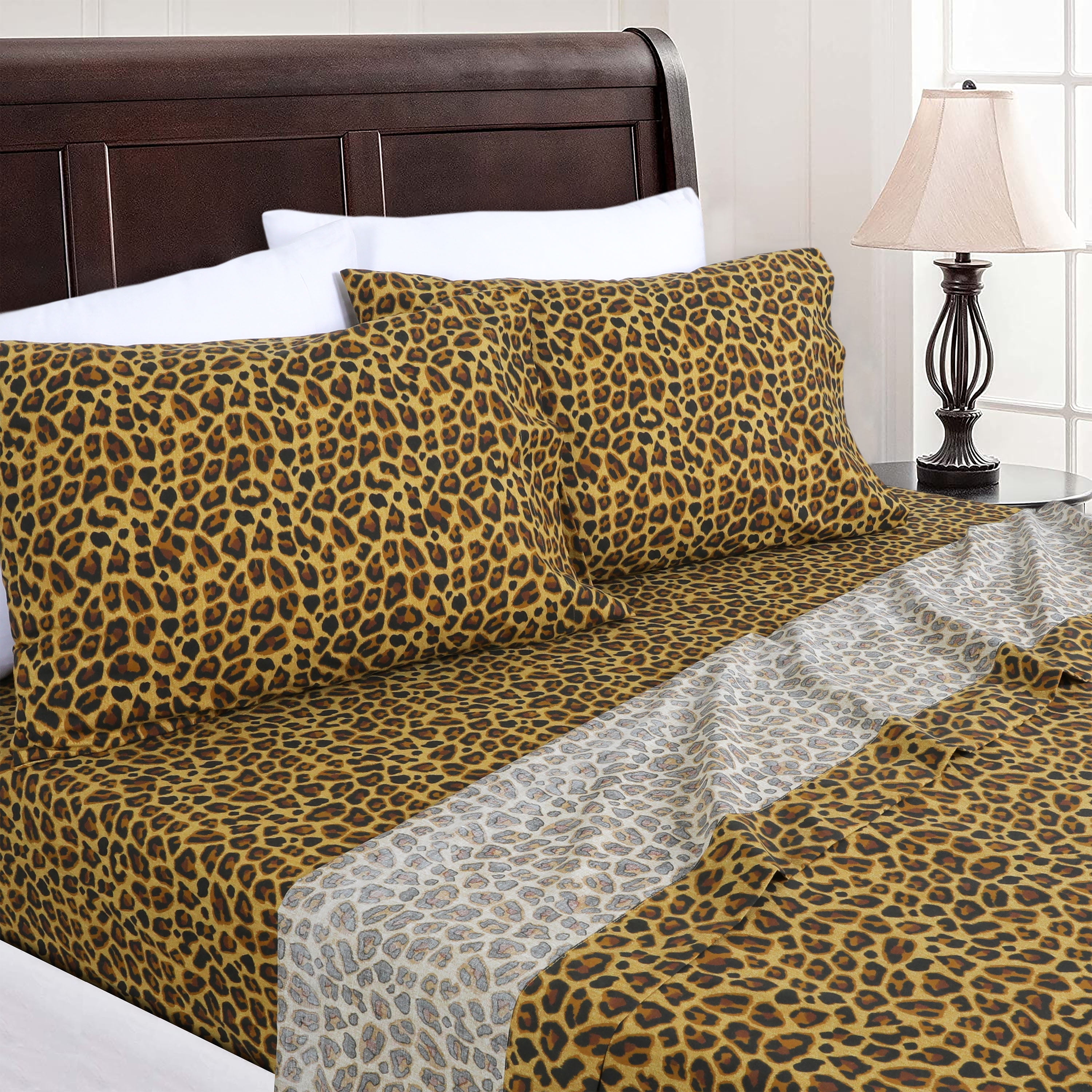 Sleepdown 100% Cotton King Size Bed Sheets Set with Deep Pockets, Cozy ...