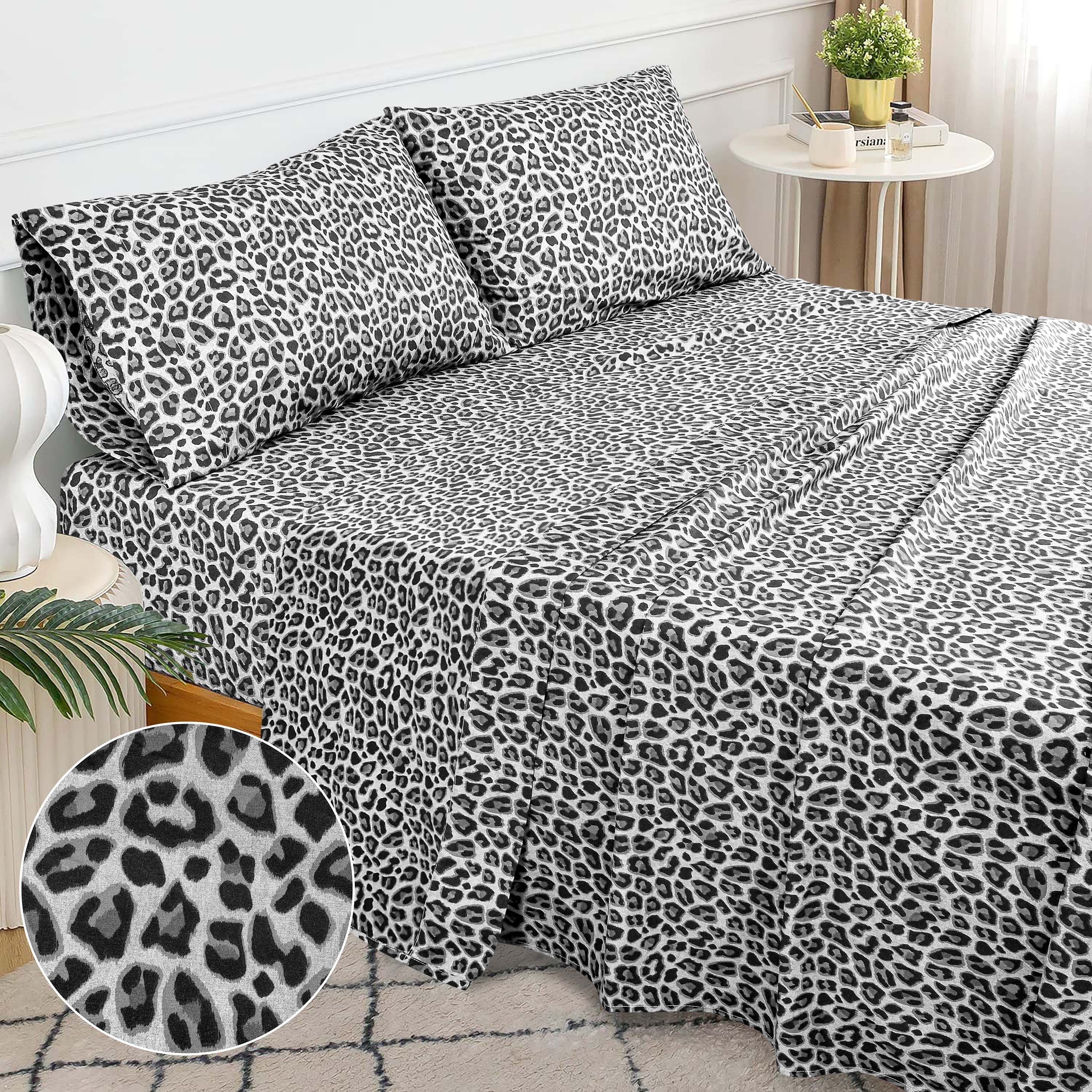 Sleepdown 100% Cotton Twin Size Bed Sheets Set with Deep Pockets, Cozy ...