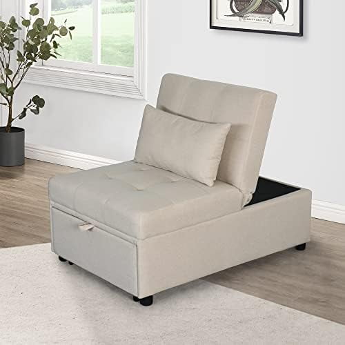 Sleeper Chair Bed, Convertible Chair Bed 4 in 1 Multi-Function Folding ...