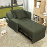 Sleeper Sofas Couch with Pull Out Bed for Living Room,3-in-1 Small Folding Couches Recliner ...