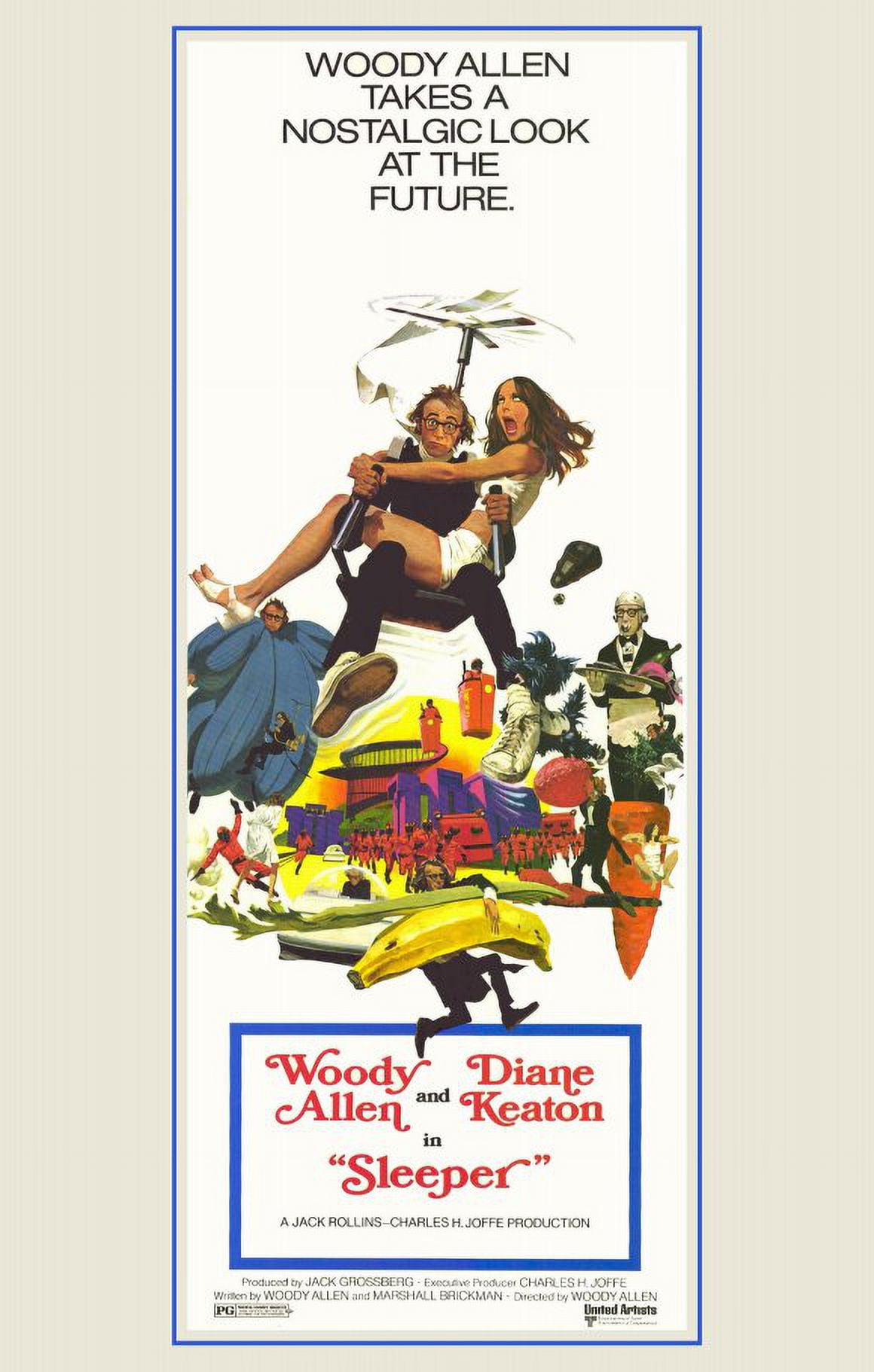 Sleeper - movie POSTER (Style B) (11" x 17") (1974) - Walmart.com