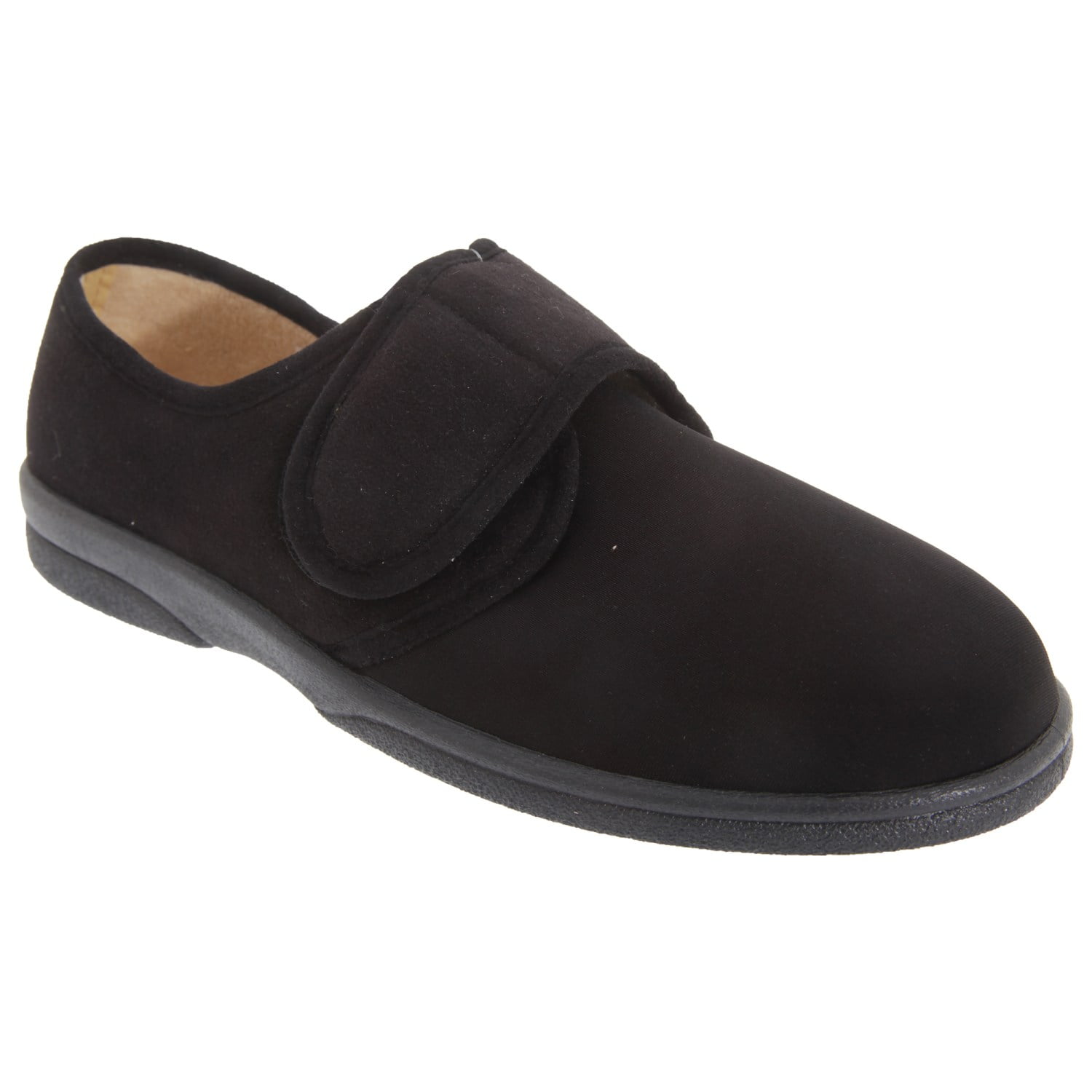 Sleepers Mens Arthur Superwide Stretch Slippers - Walmart.com