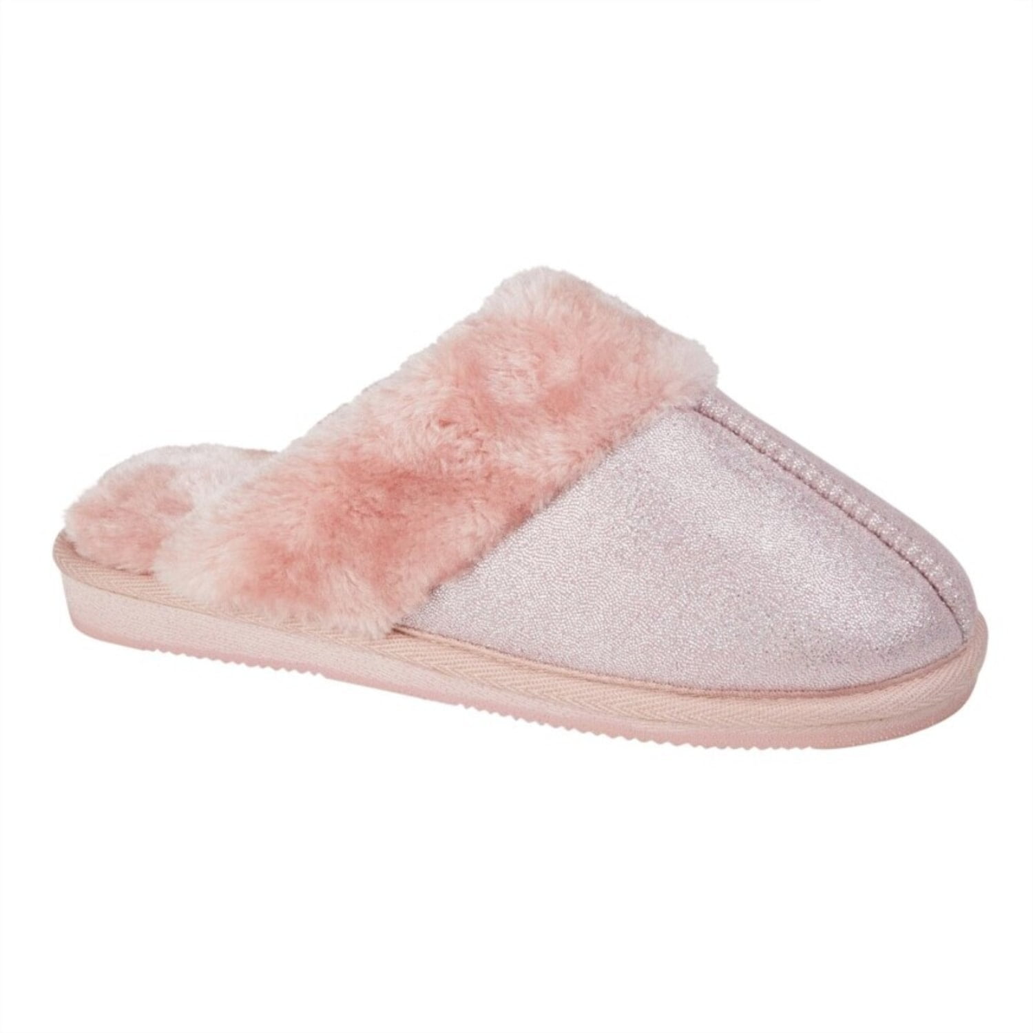 Sleepers Womens Juliet Sparkle Slippers - Walmart.com