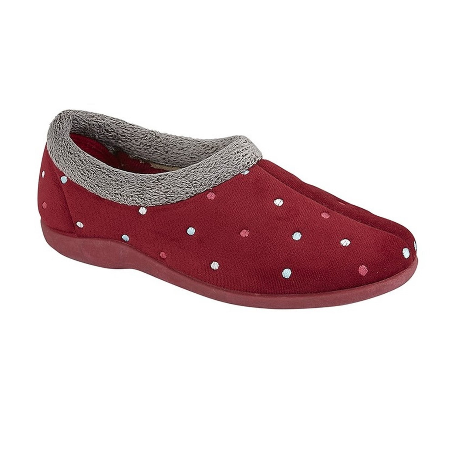 Sleepers Womens Sophie Velour Slippers - Walmart.com