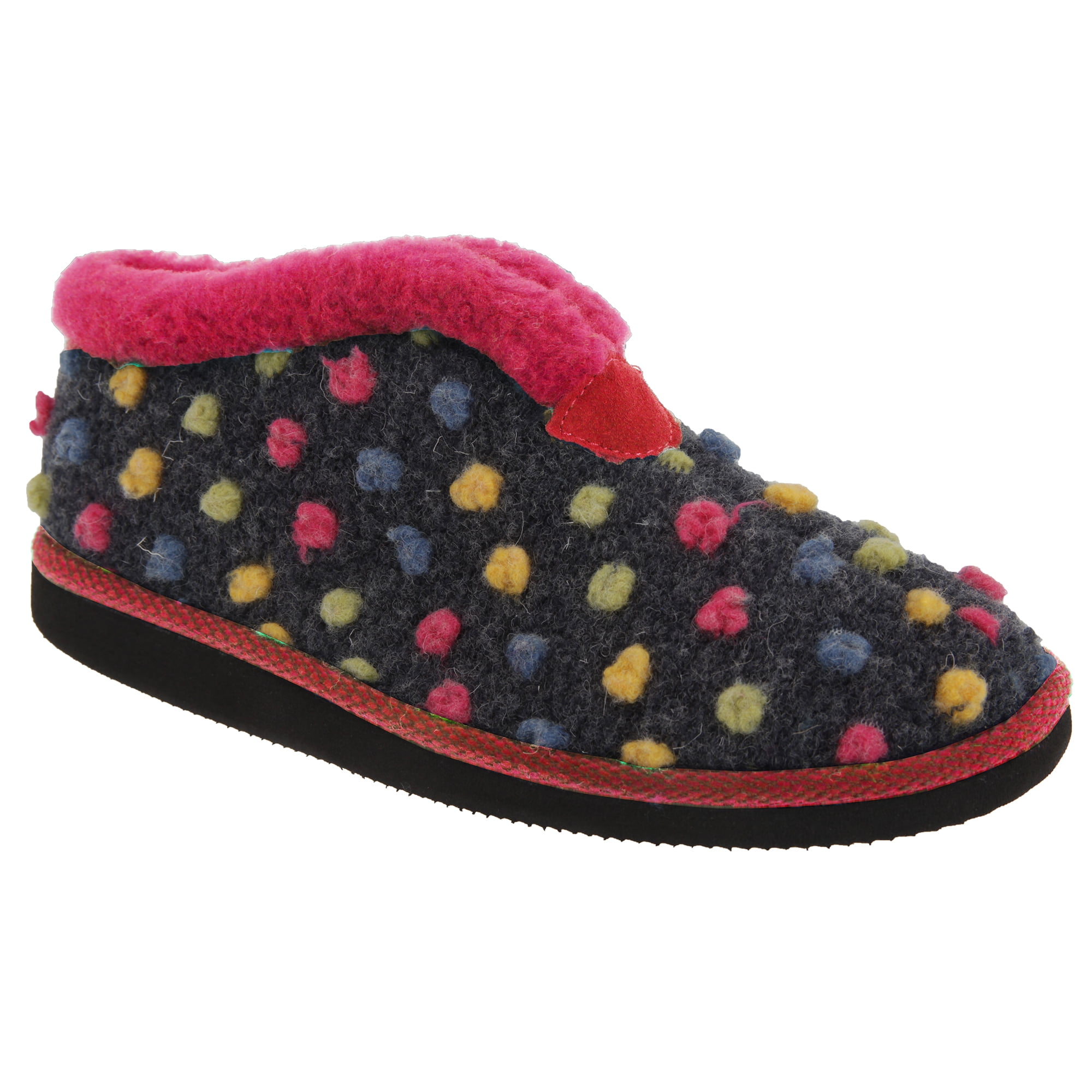 Sleepers Womens Tilly Lightweight Thermal Lined Bootee Slippers ...