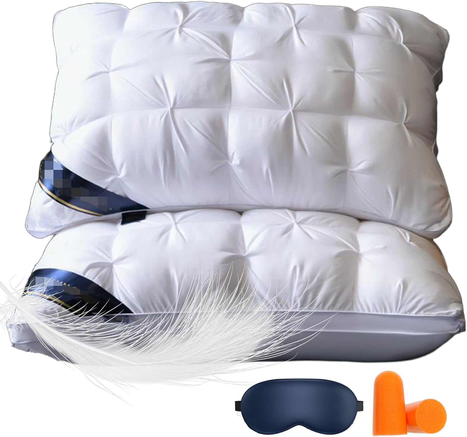 Sleephaven Pillow, The Bao Pillow, Ergonomic Design Fluffy Pillows ...